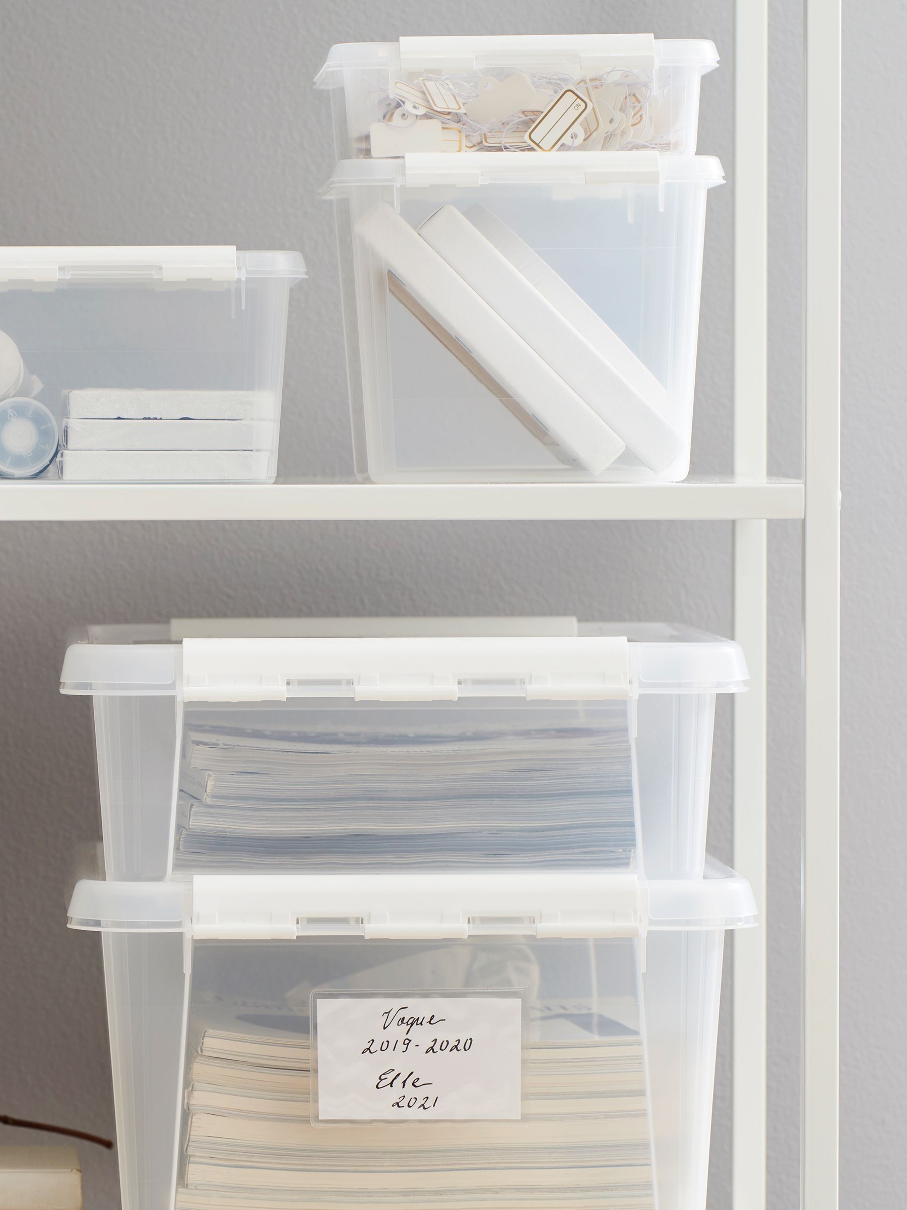 Buy Orthex Set of 3 Clear 14L Clear Storage Boxes from the Next UK ...