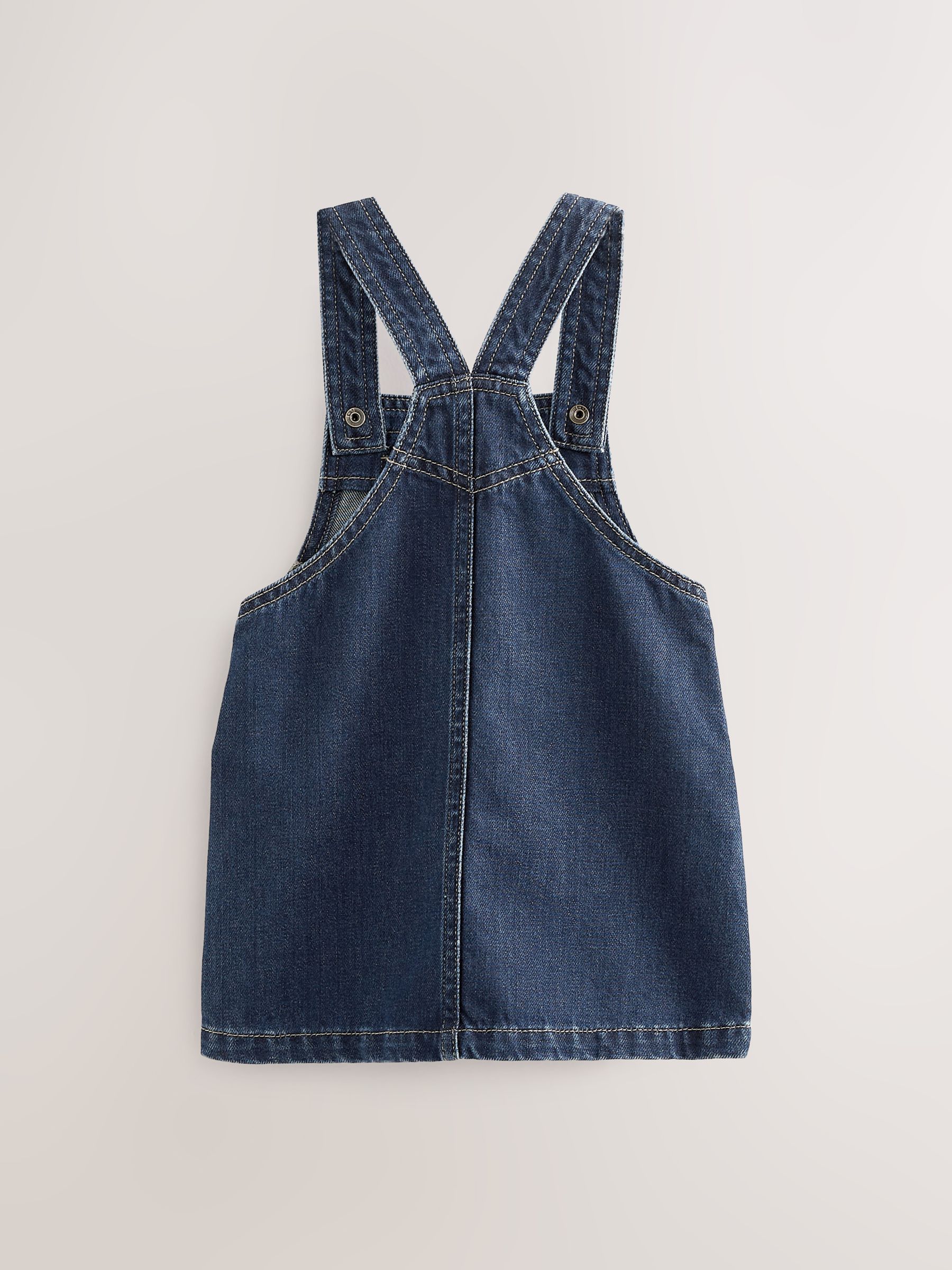 Buy Indigo Blue Denim Pinafore Dress (3mths-8yrs) from Next Australia