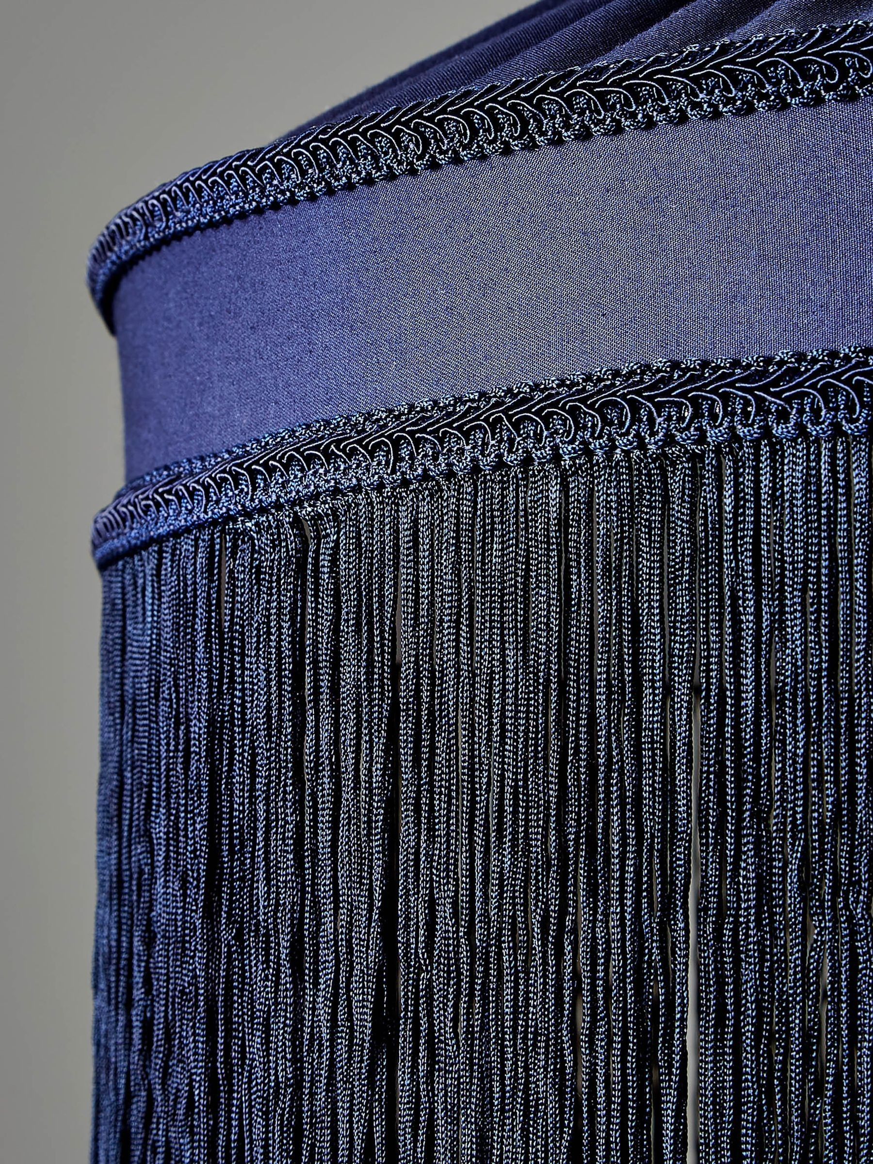Buy BHS Blue Fringed Shade from the Next UK online shop