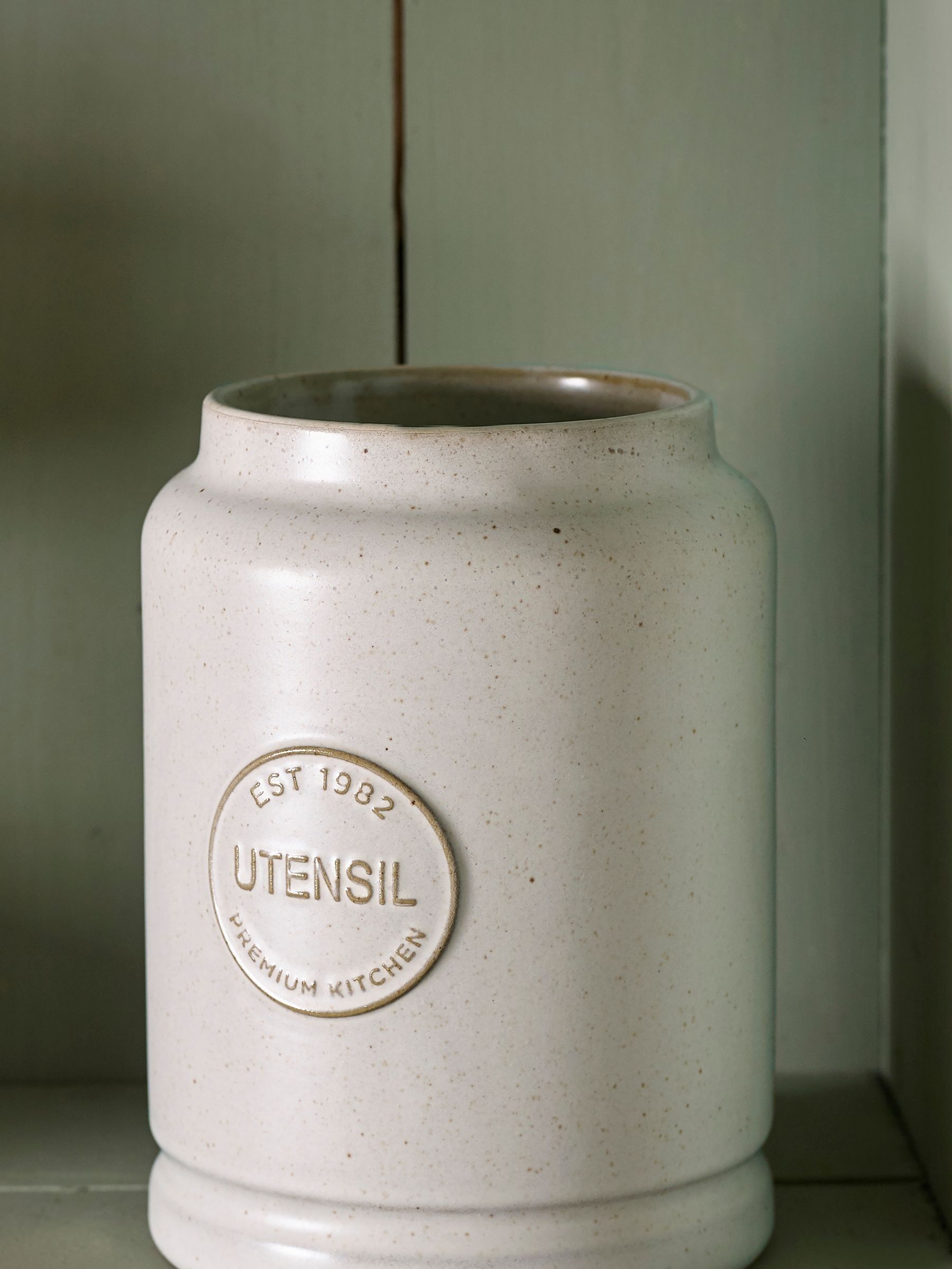 Buy Natural Country Badge Utensil Pot from the Next UK online shop