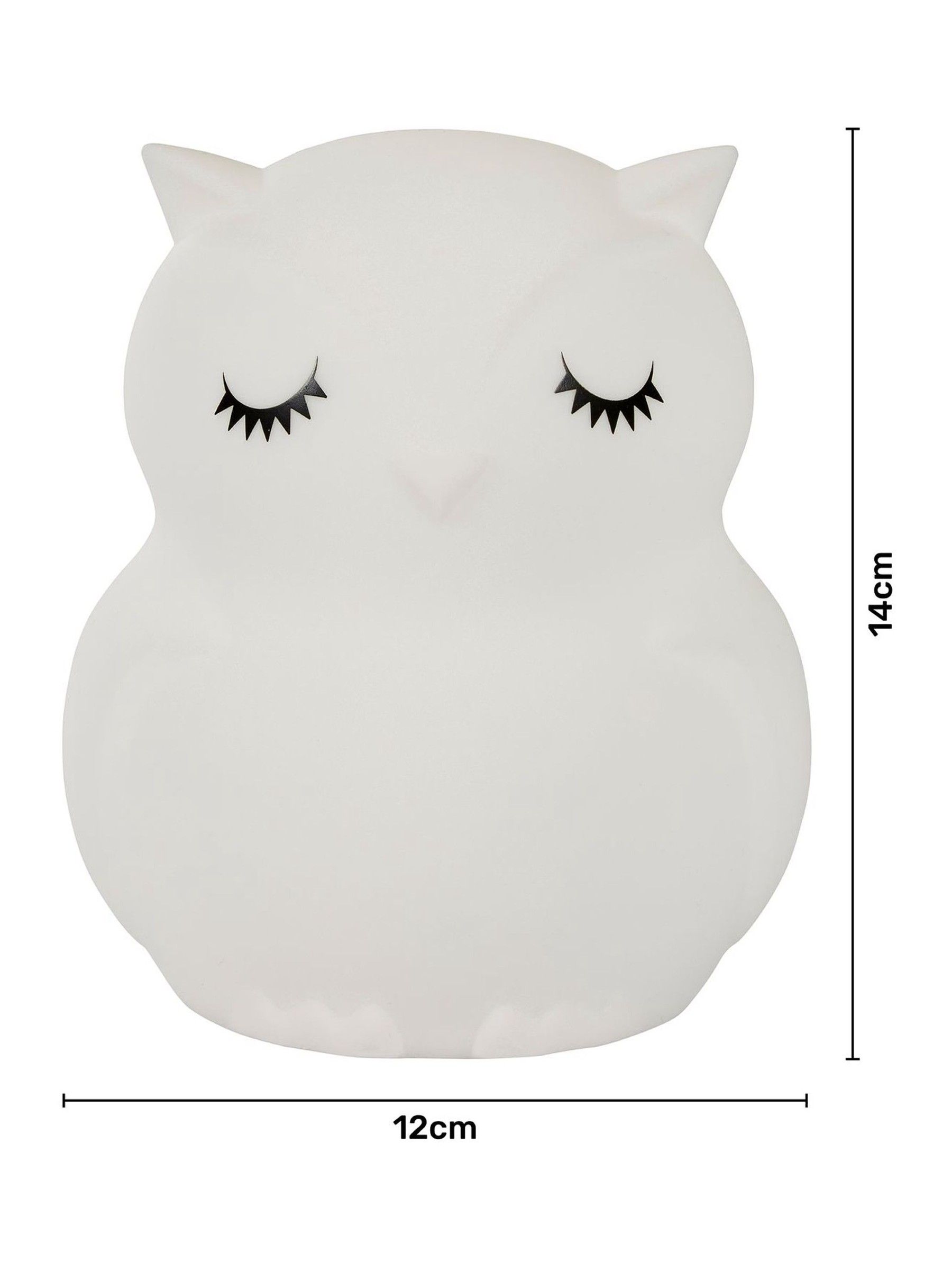 Buy glow White Owl Rechargeable Wireless Night Light from the Next UK ...