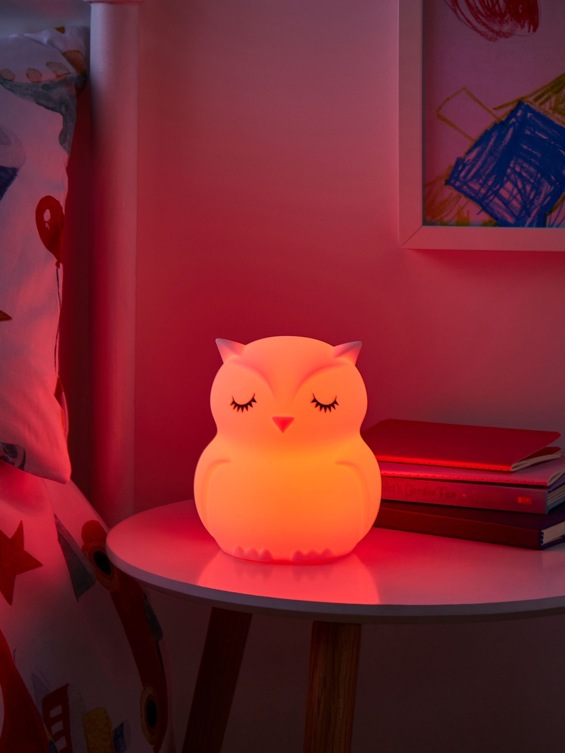 Buy glow White Owl Rechargeable Wireless Night Light from the Next UK ...