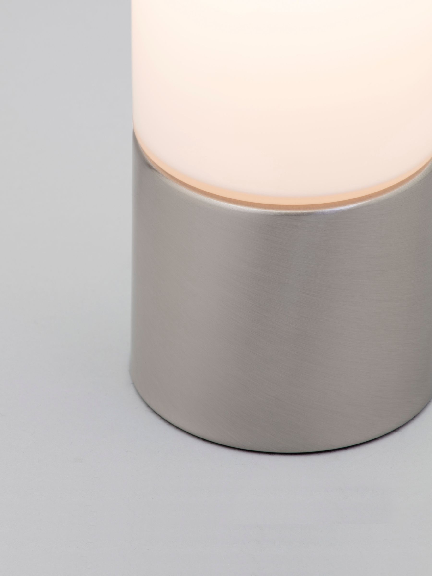 Buy BHS Silver Cylinder Touch Lamp from the Next UK online shop