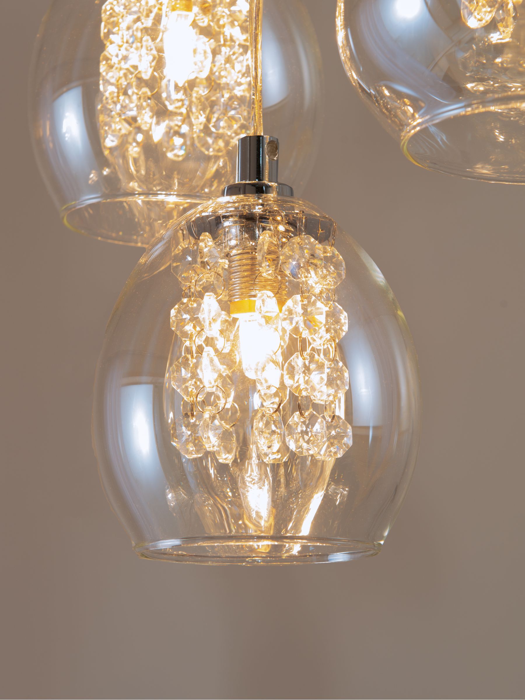 Buy Clear Bella 10 Light Cluster Ceiling Light from the Next UK online shop