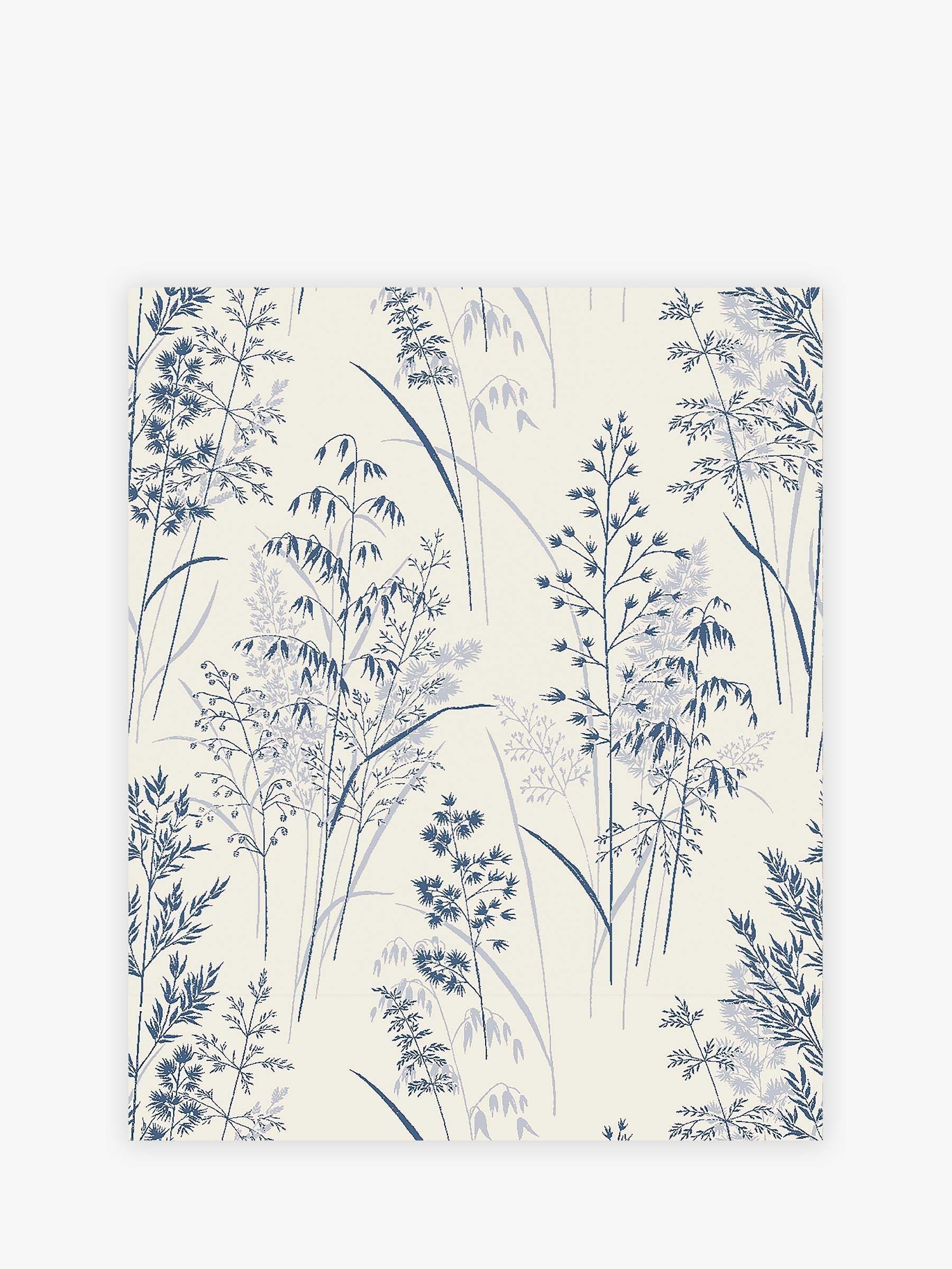 Buy Blue Leaf Sprigs 10M Wallpaper from the Next UK online shop
