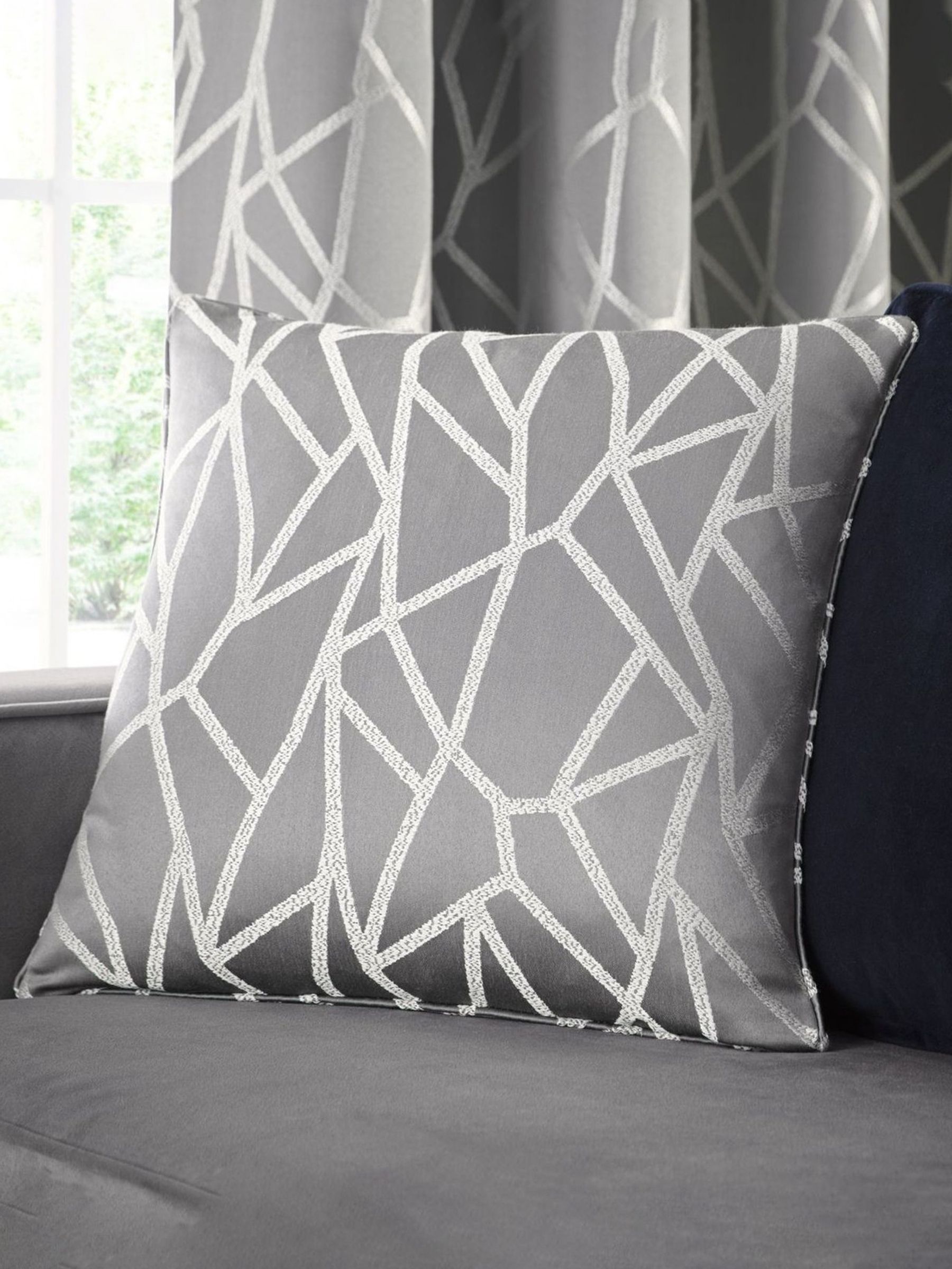 Buy Studio G Pewter Como Cushion from the Next UK online shop