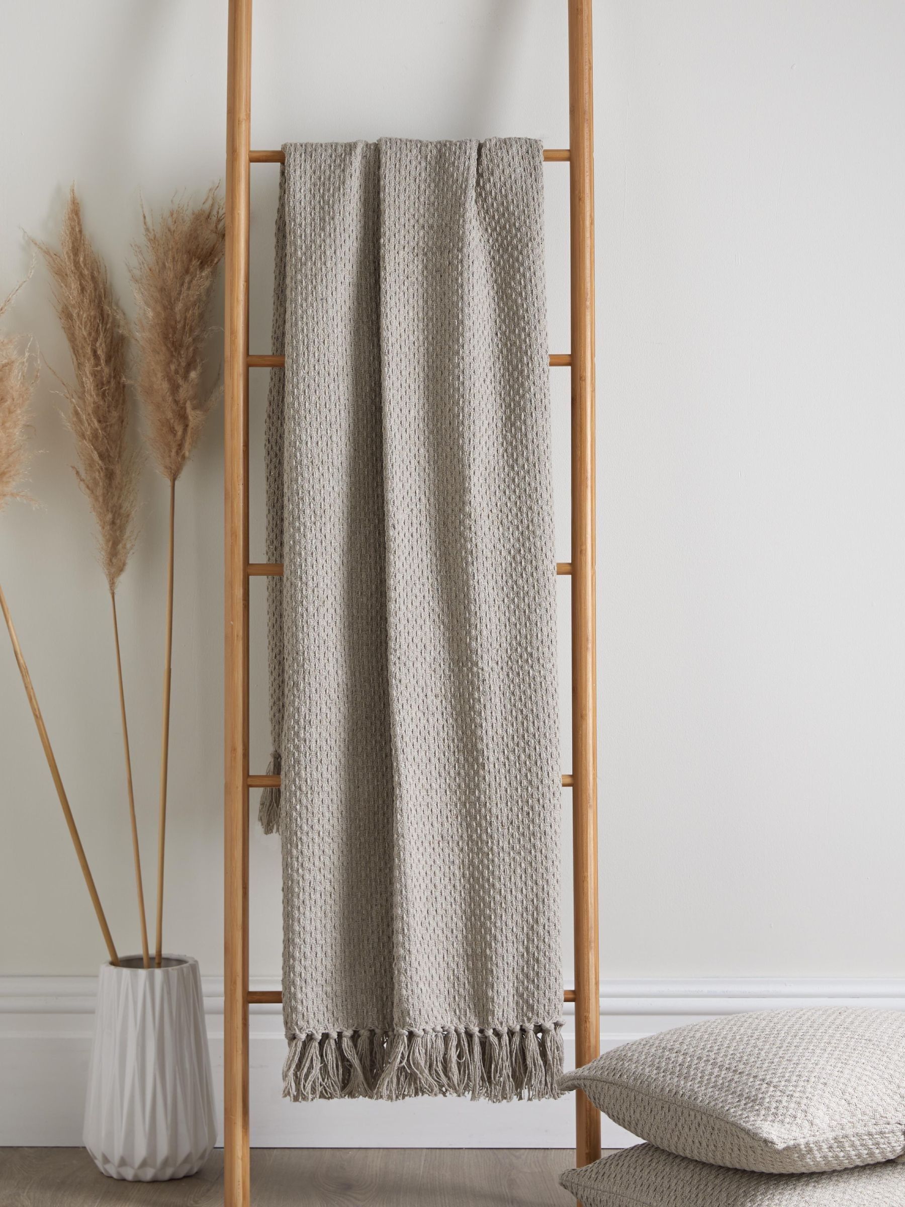 Buy Drift Home Natural Hayden Throw from the Next UK online shop