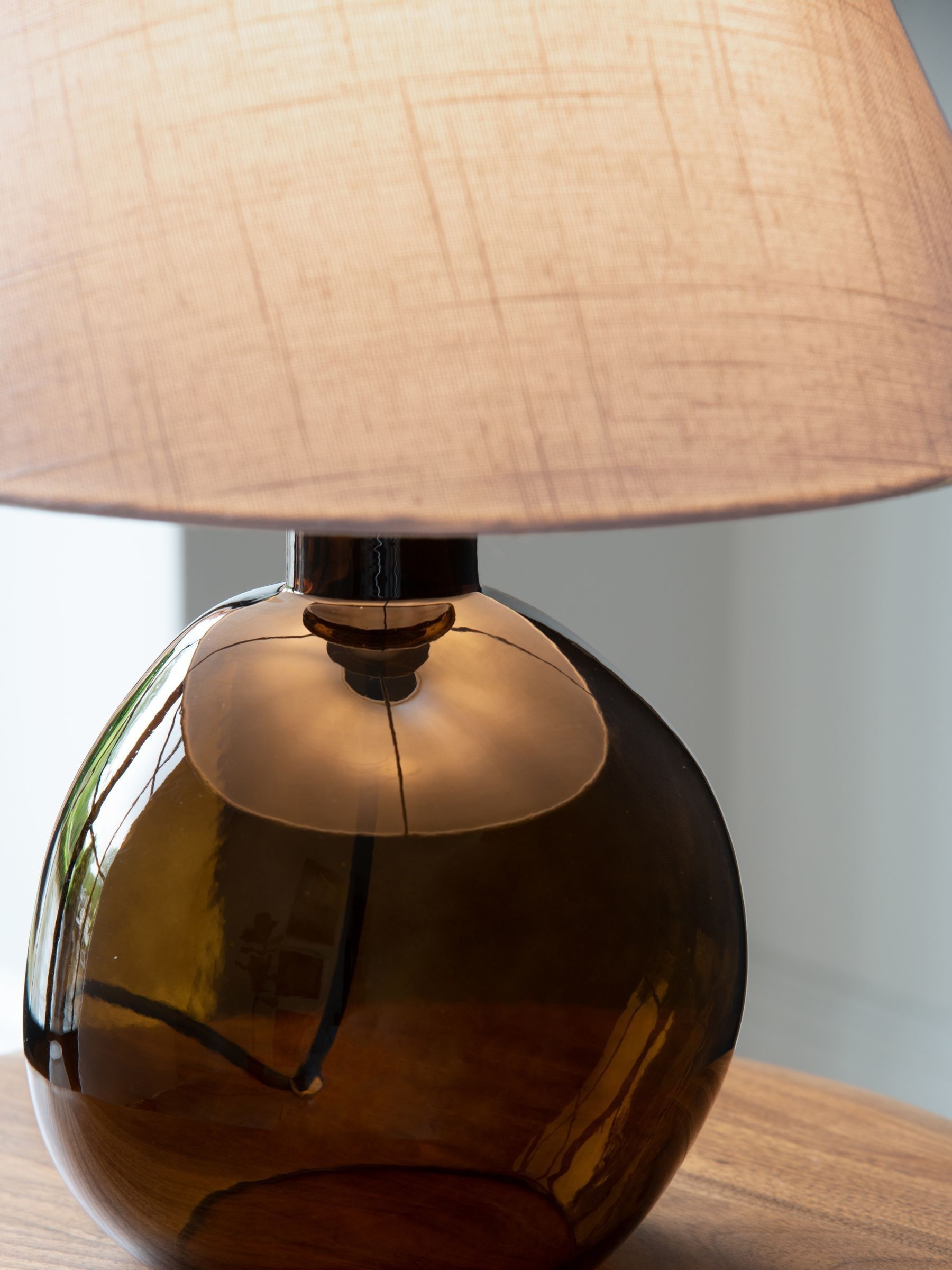 Buy Jasper Conran London Green Hand Blown Glass Table Lamp from the ...