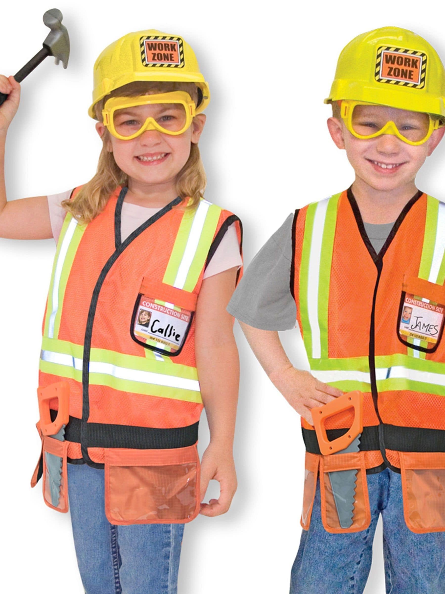 Melissa and doug construction costume store