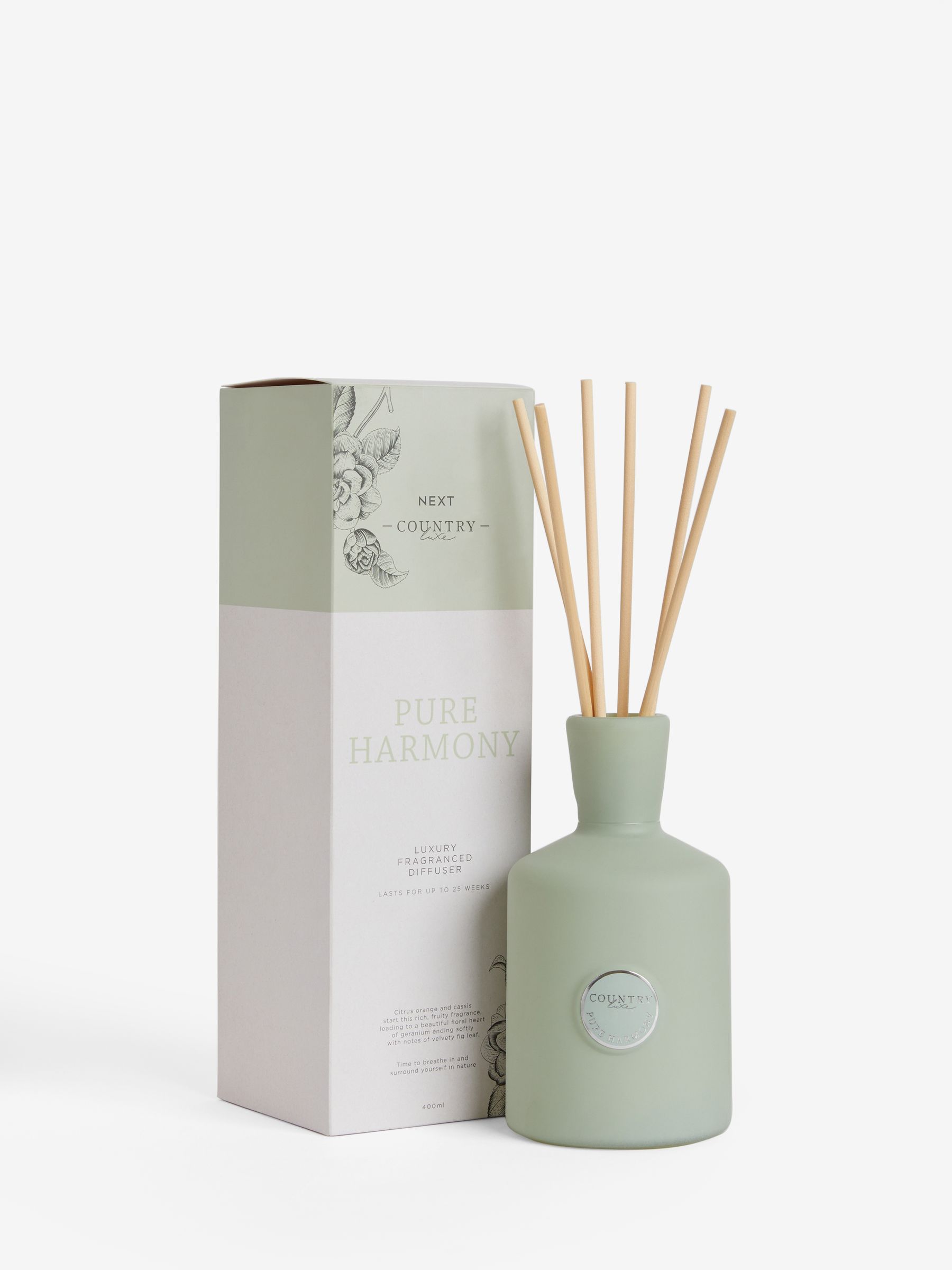 Buy Pure Harmony Orange and Geranium Country Luxe 400ml Diffuser from ...