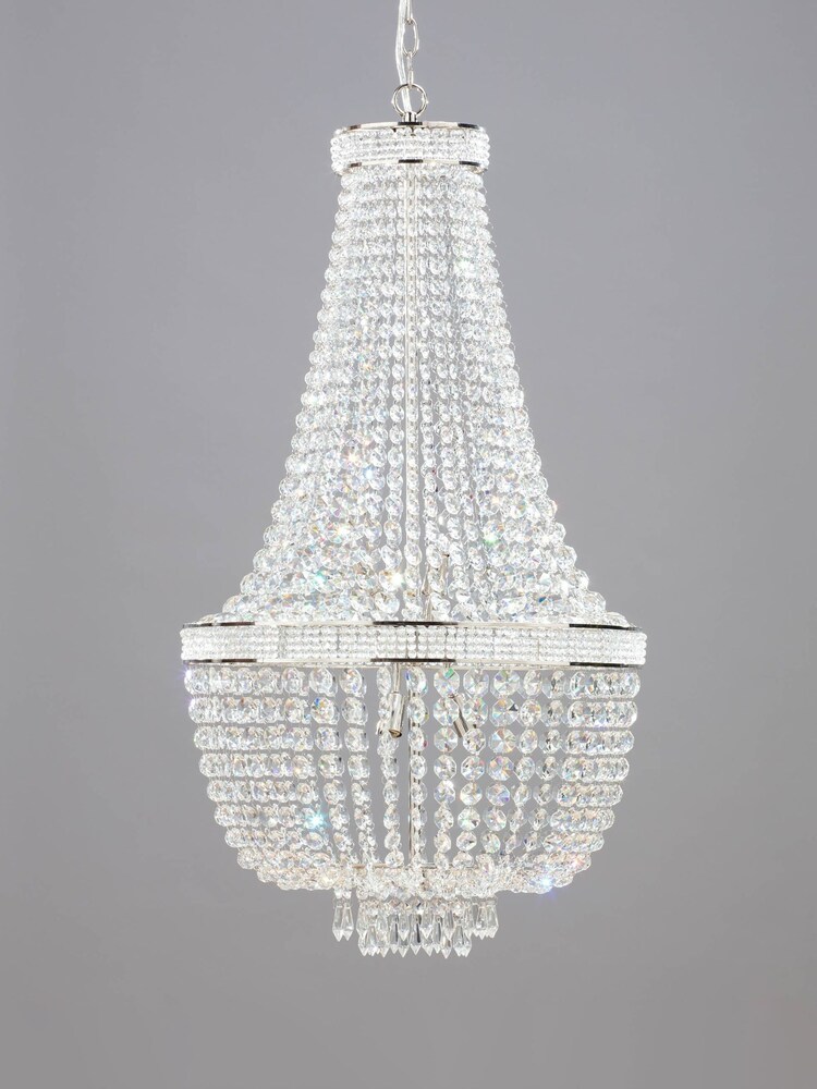 Buy BHS Silver Emily Chandelier Ceiling Light from the Next UK online shop