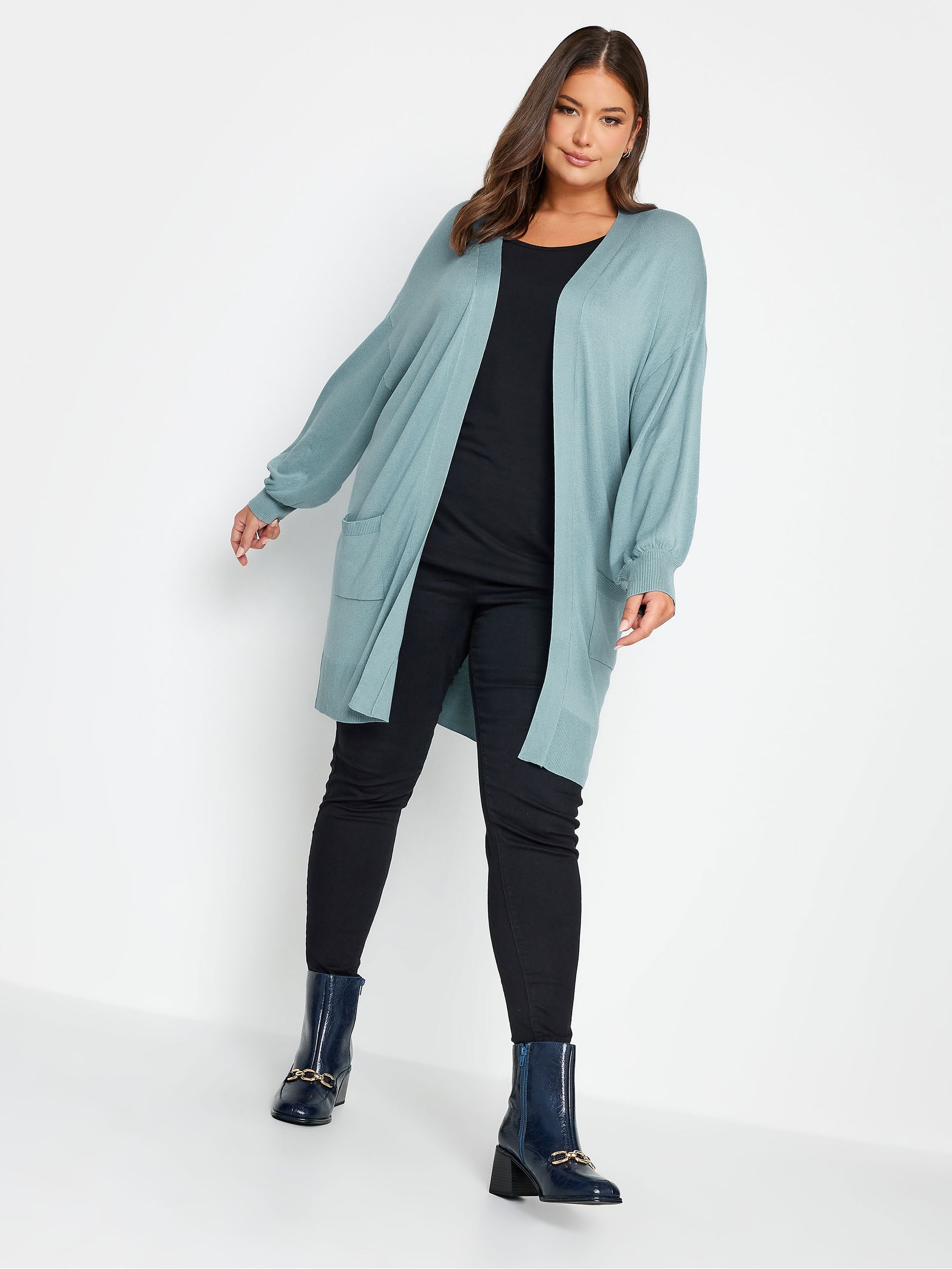 Buy Yours Curve Blue Cardigan from the Next UK online shop