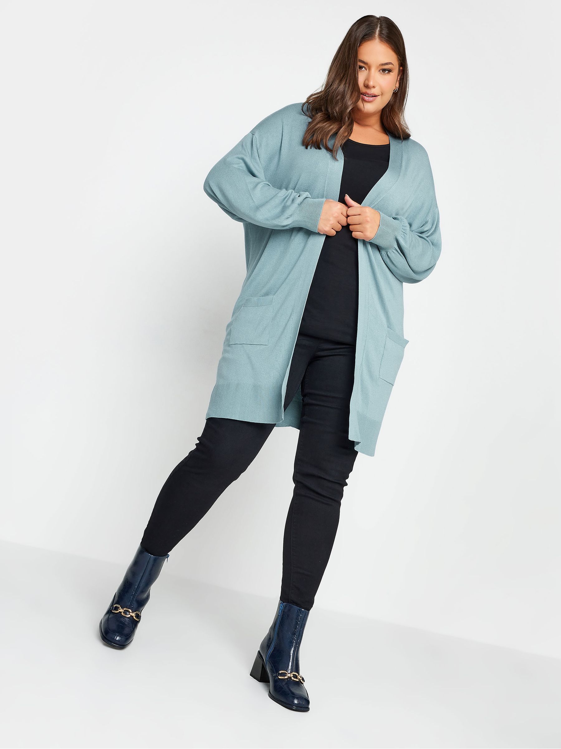 Buy Yours Curve Blue Cardigan from the Next UK online shop
