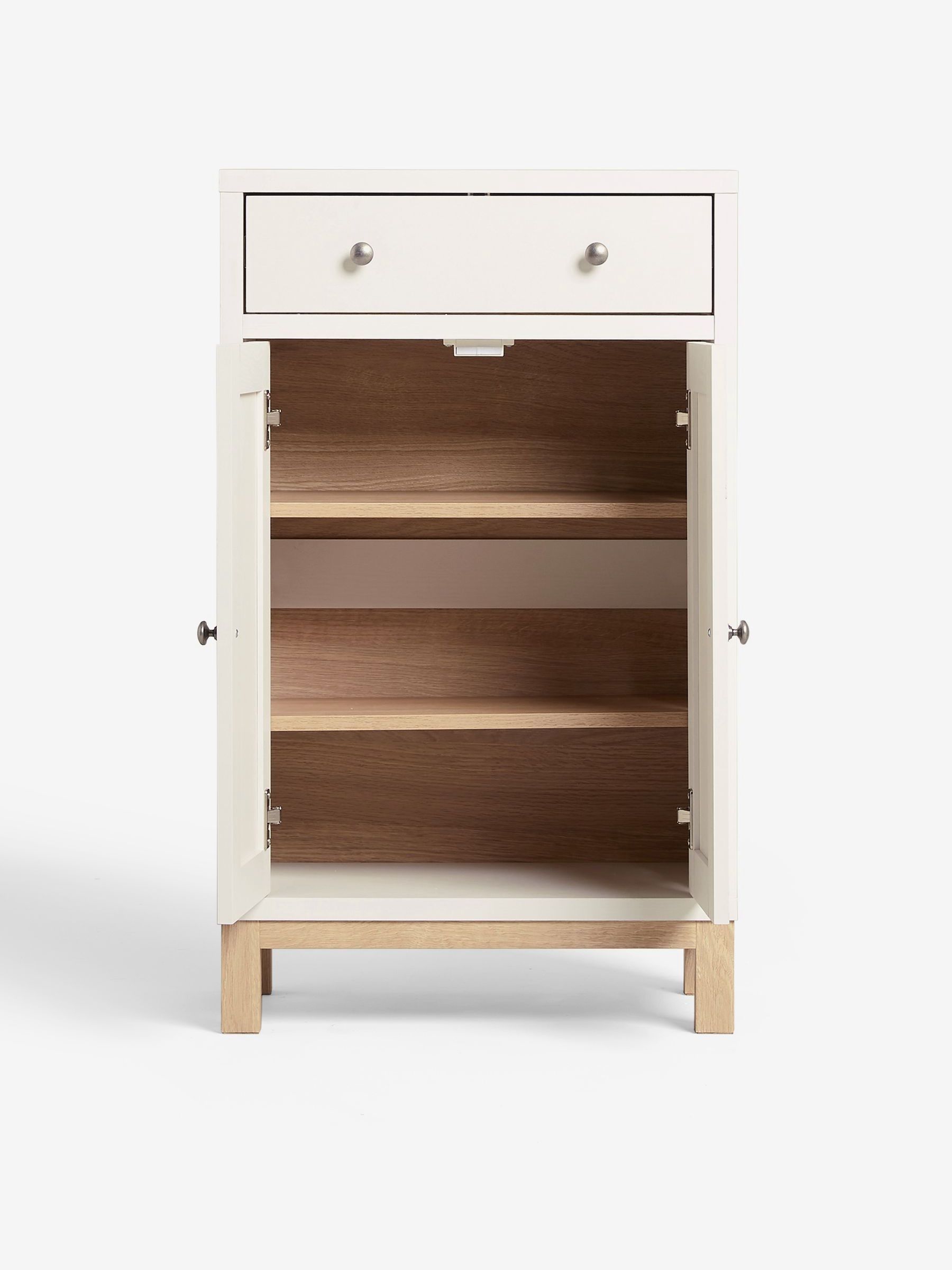 Buy Cream Malvern Oak Effect Slim Sideboard from the Next UK online shop