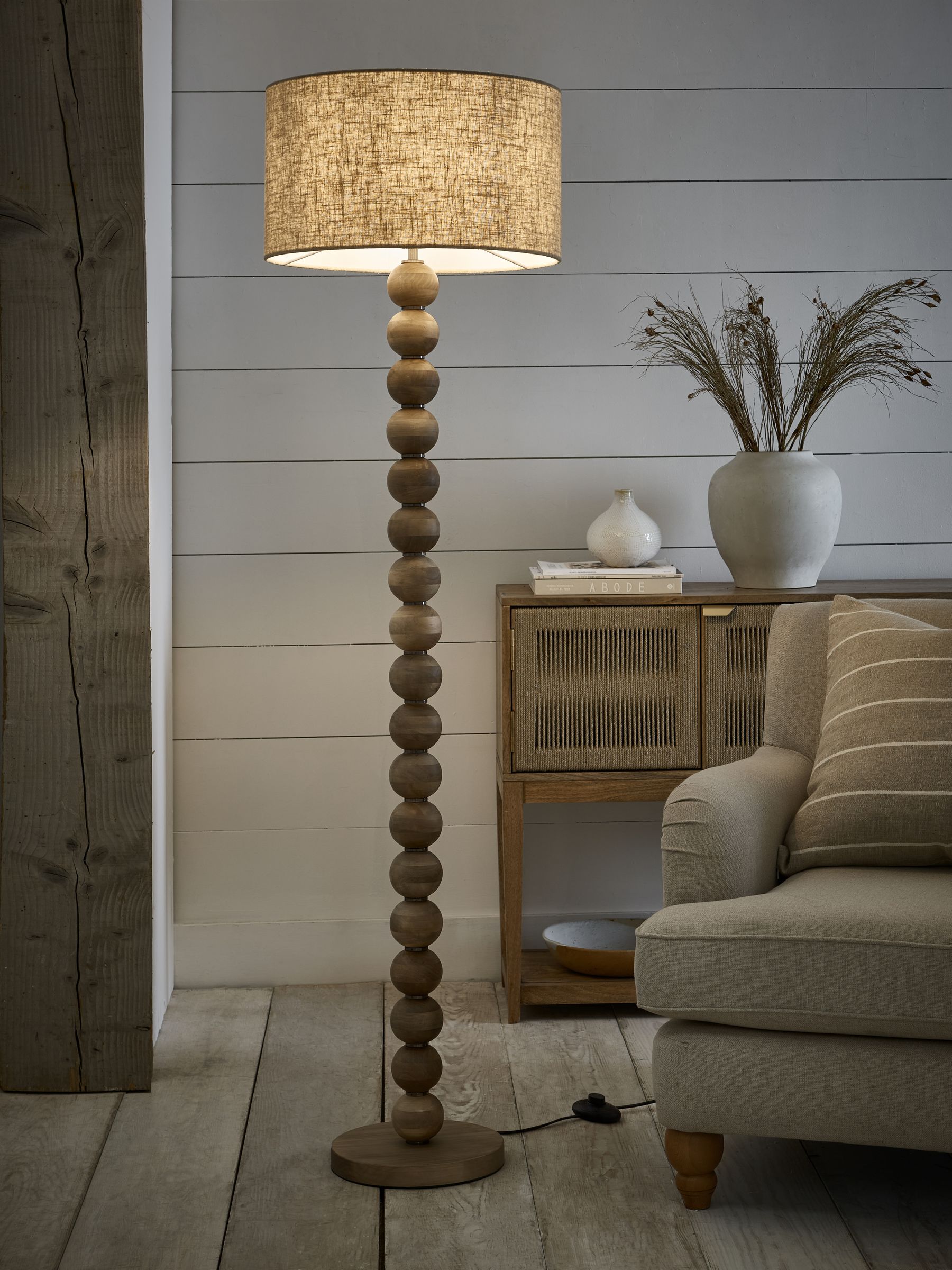 Buy Natural Palmer Floor Lamp from the Next UK online shop