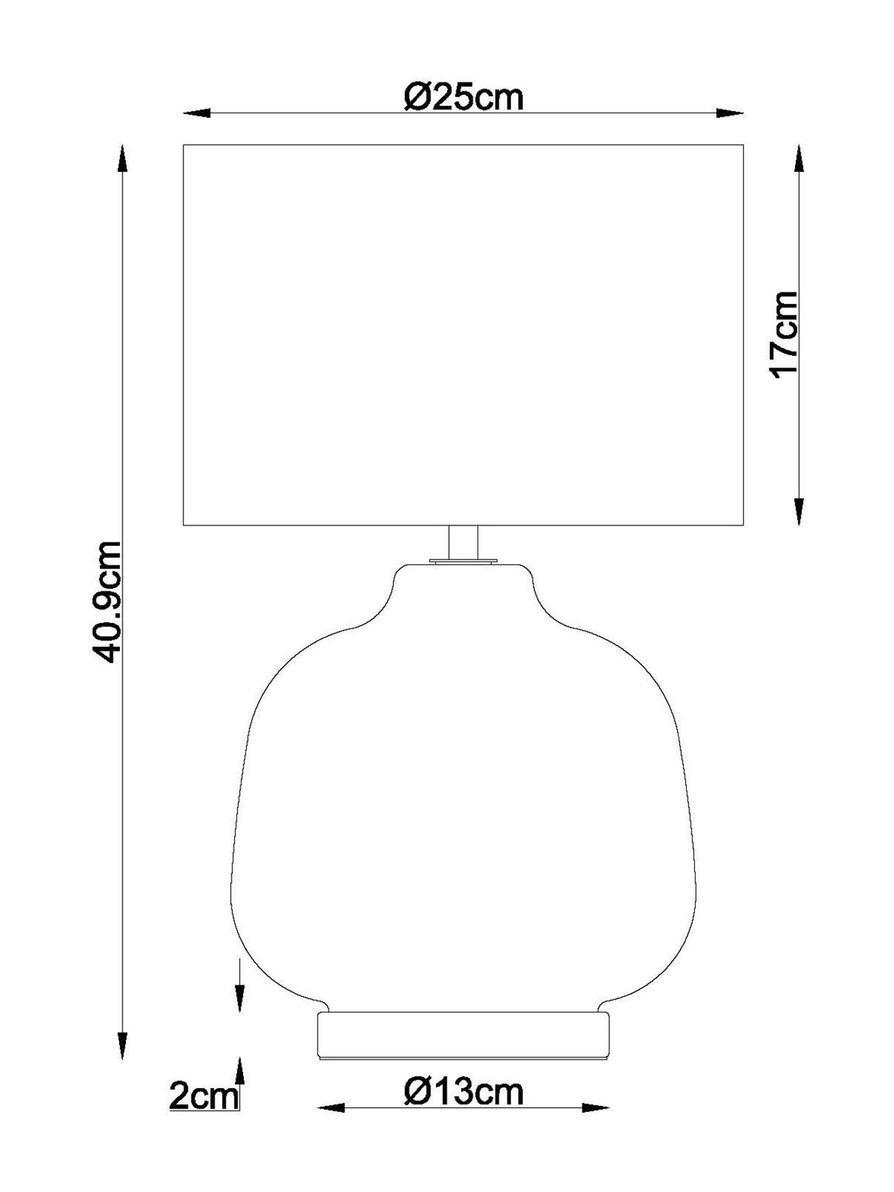 Buy Navy Blue Connor Table Lamp from the Next UK online shop