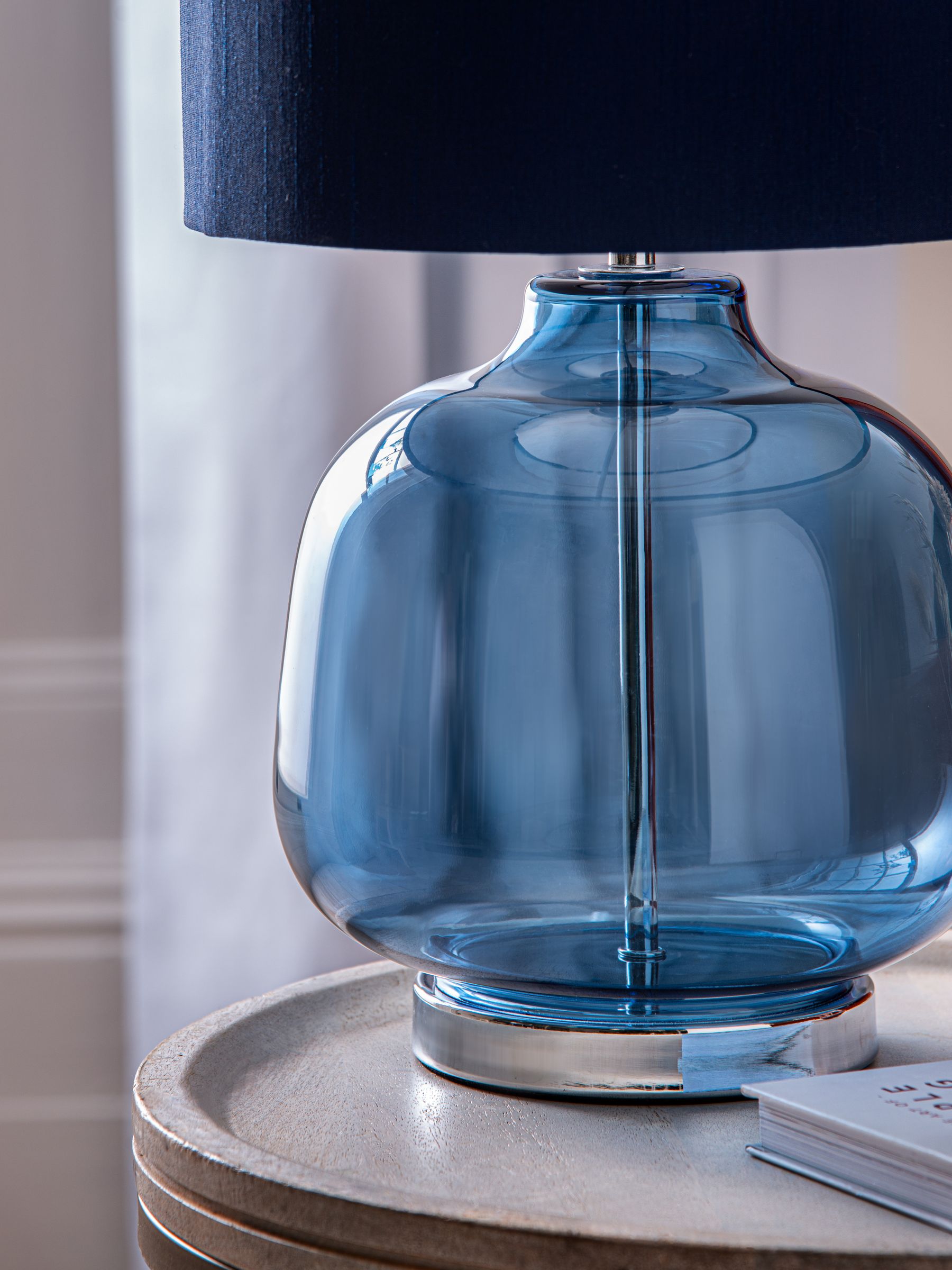 Buy Navy Blue Connor Table Lamp from the Next UK online shop