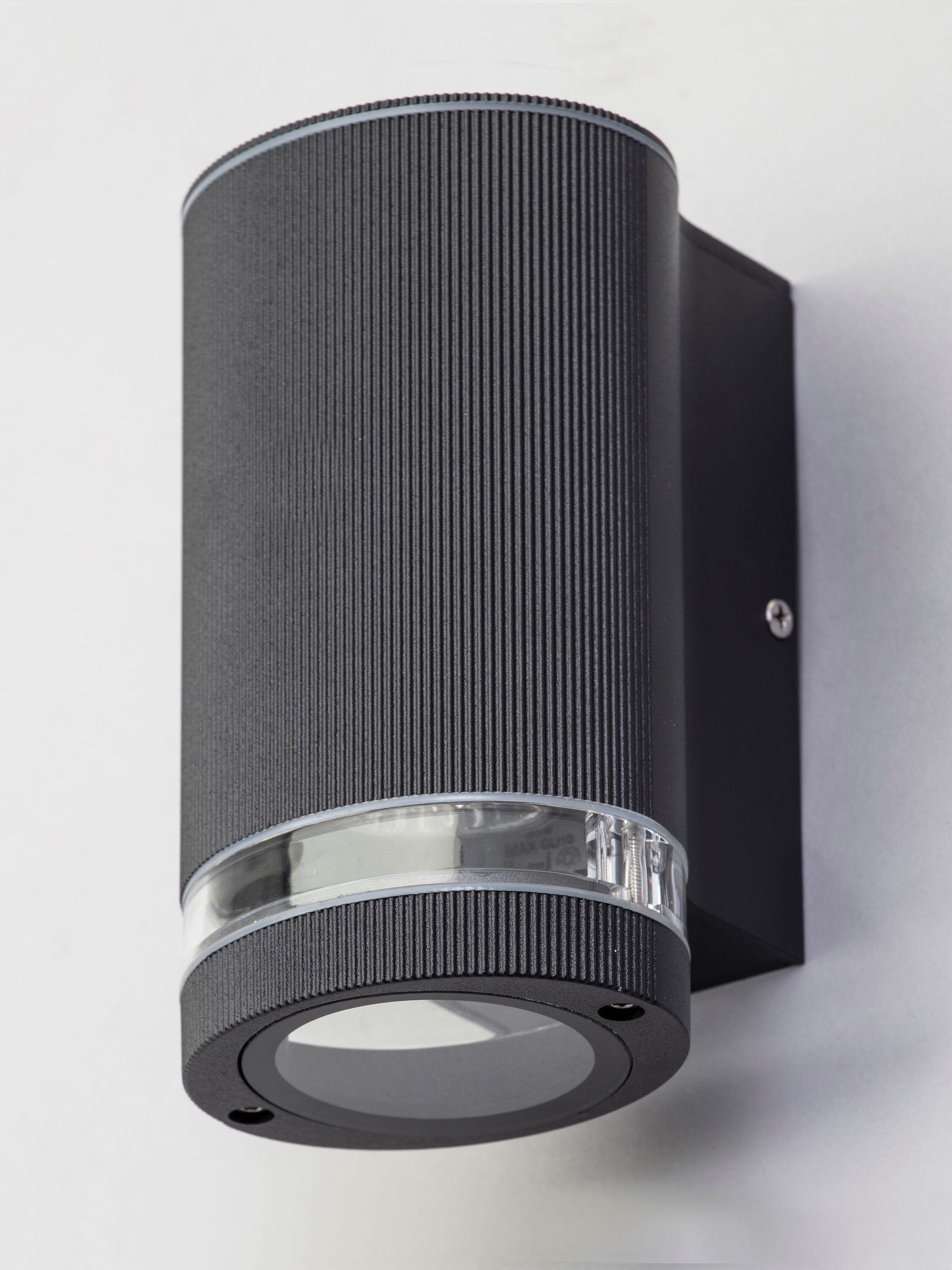 BHS Black Helix 1 Downlight Wall Outdoor Light