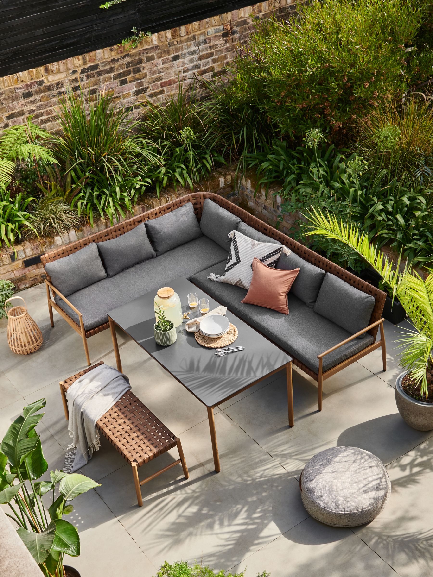 Next corner sofa garden store