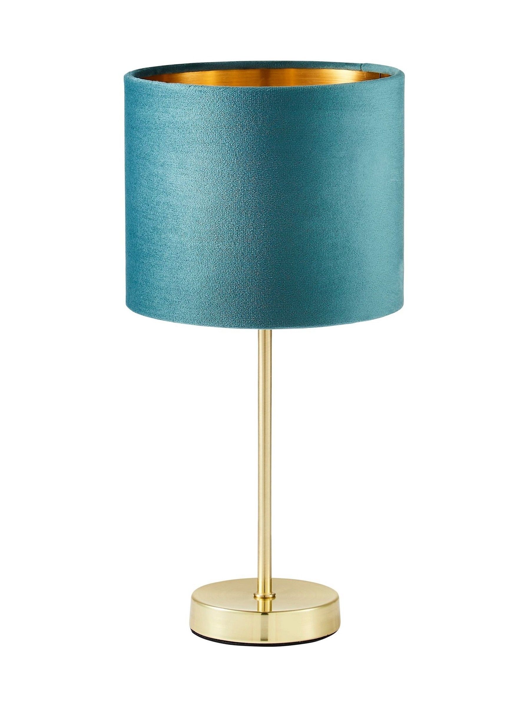 Buy BHS Blue Velvet Table Lamp from the Next UK online shop