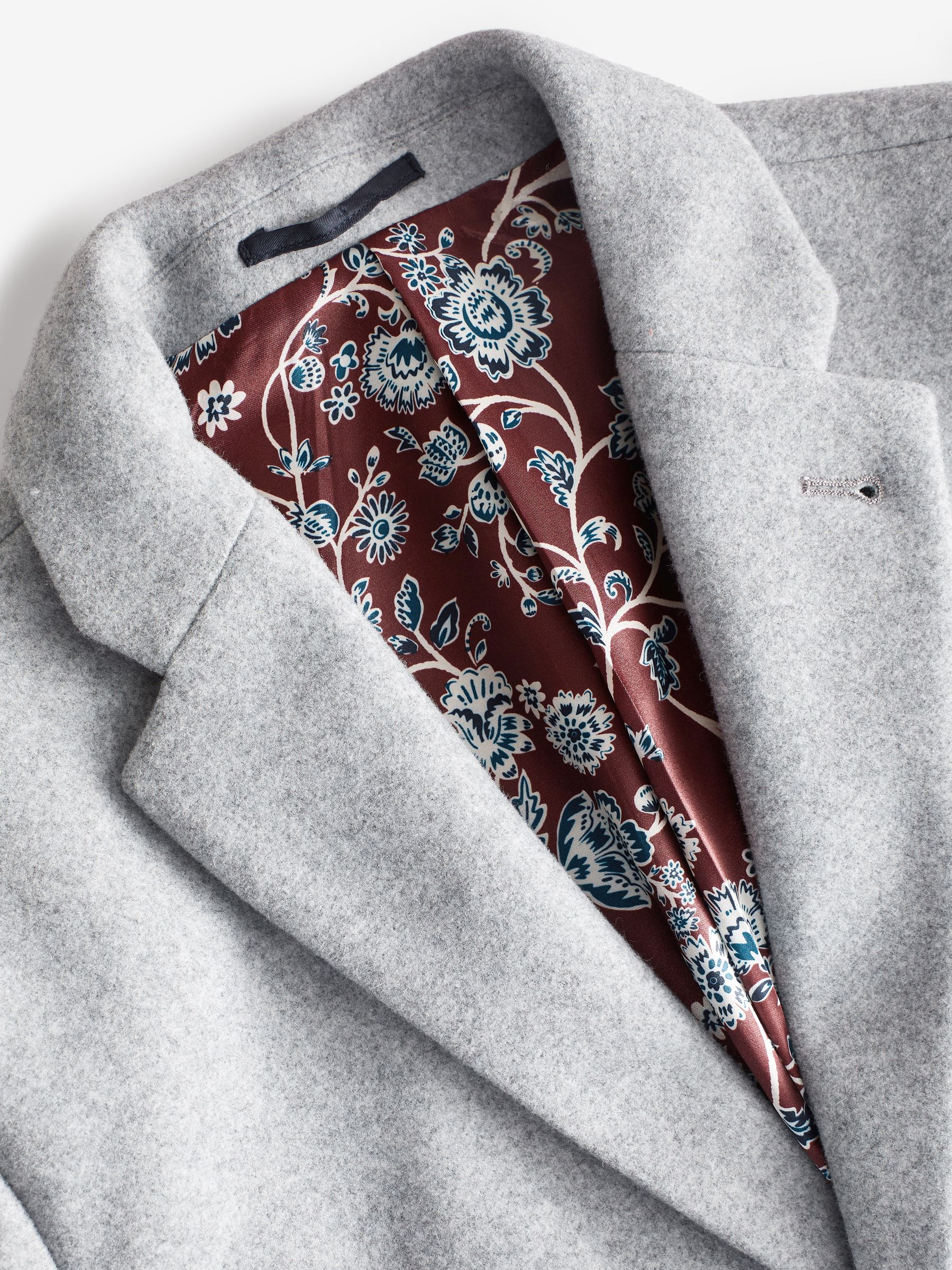 Buy Light Grey Epsom Smart Overcoat from the Next UK online shop