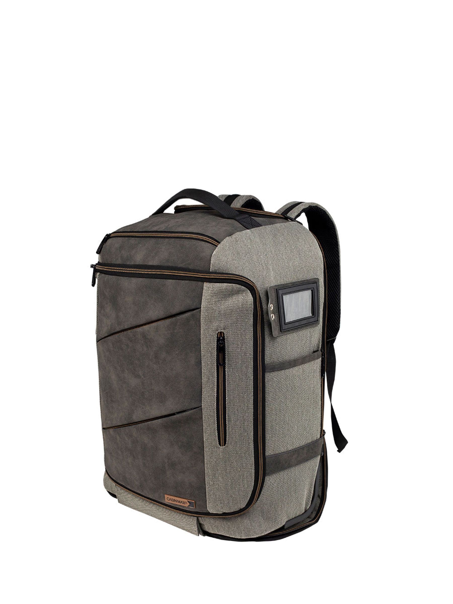 Buy Cabin Max Natural Manhattan Hybrid Trolley Backpack 55cm from the ...