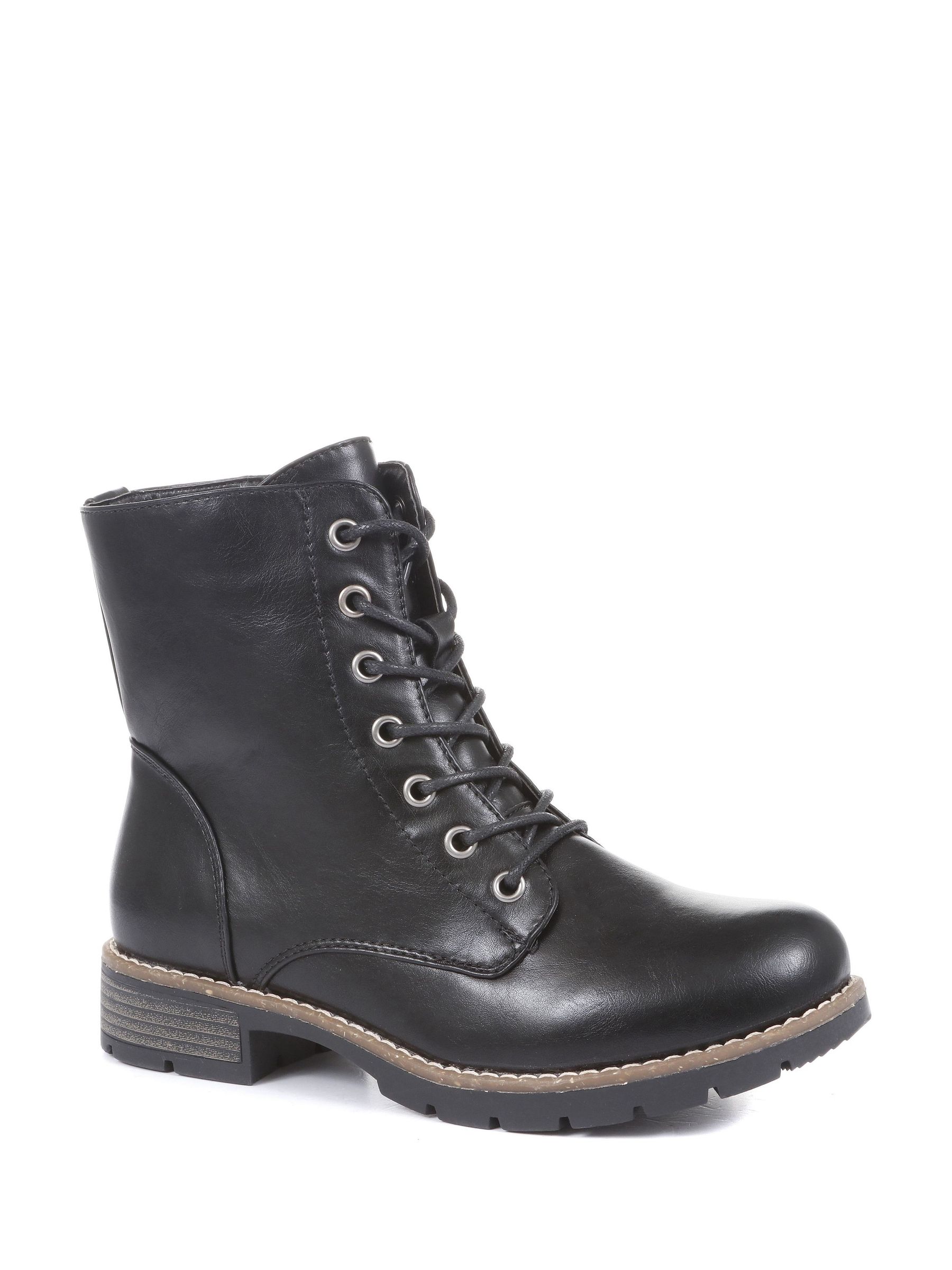 Buy Pavers Black Ladies Lace-Up Ankle Boots from Next Ireland