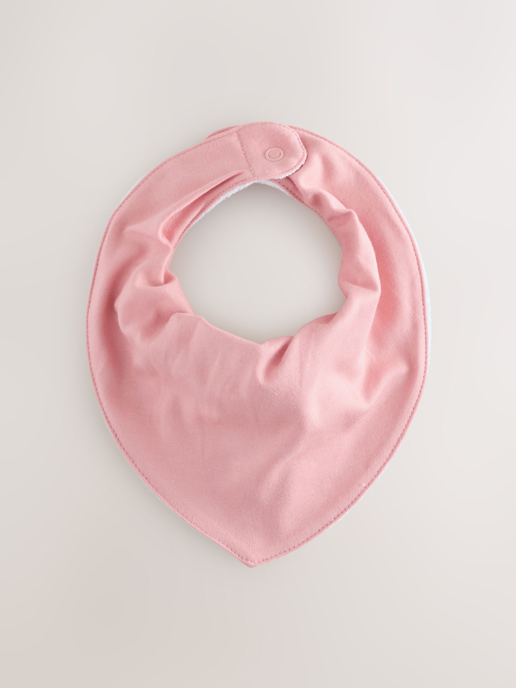 Buy Pink 5 Pack Baby Dribble Bibs from the Next UK online shop