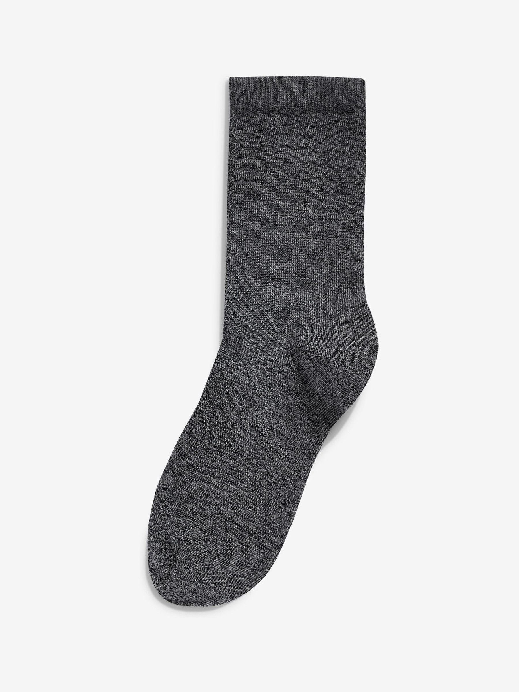Buy Grey 7 Pack Cotton Rich Socks from Next Australia