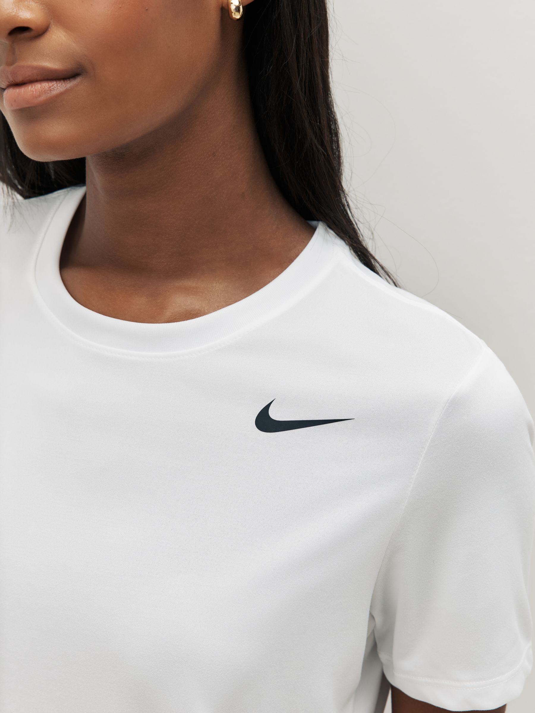 Buy Nike White Dri-FIT T-Shirt from the Next UK online shop