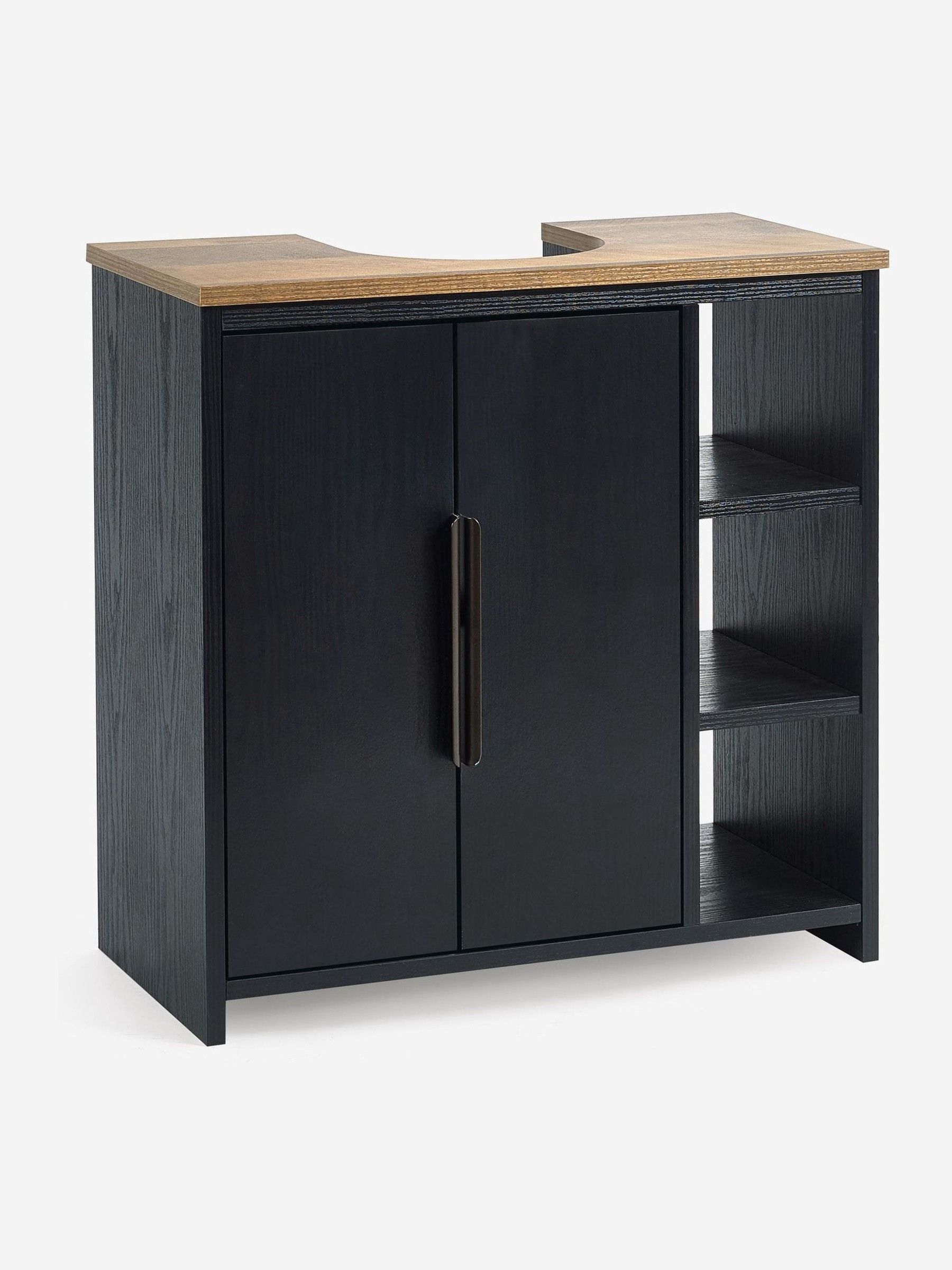 Buy Black Bronx Under Sink Storage Unit from Next Bahrain