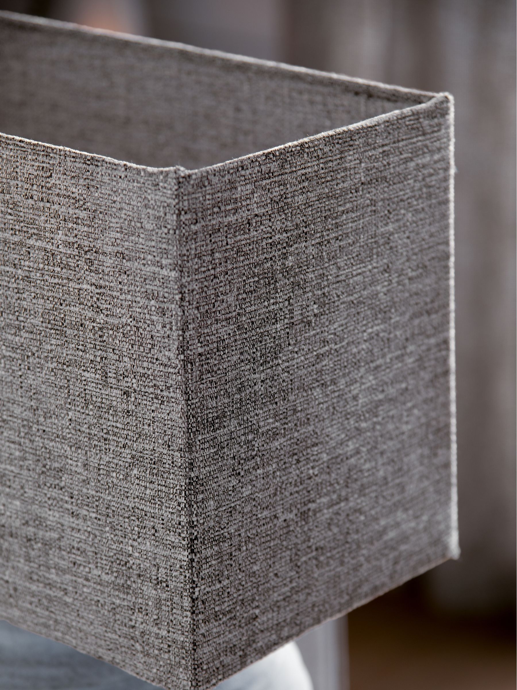 Buy Light Grey Rectangular Tweedy Plain Light Shade from the Next UK ...