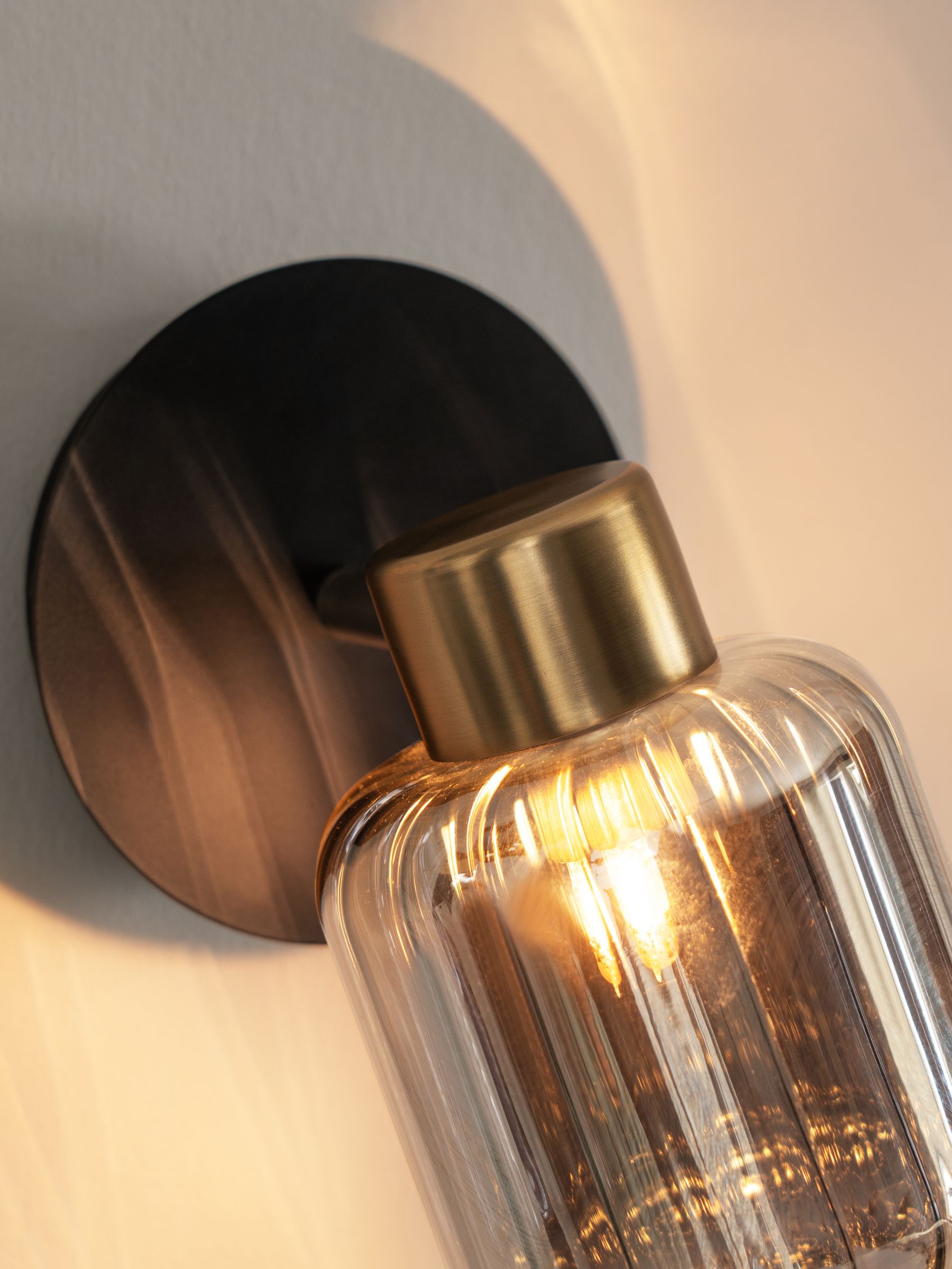 Buy Smoke Grey Jensen Wall Light from the Next UK online shop