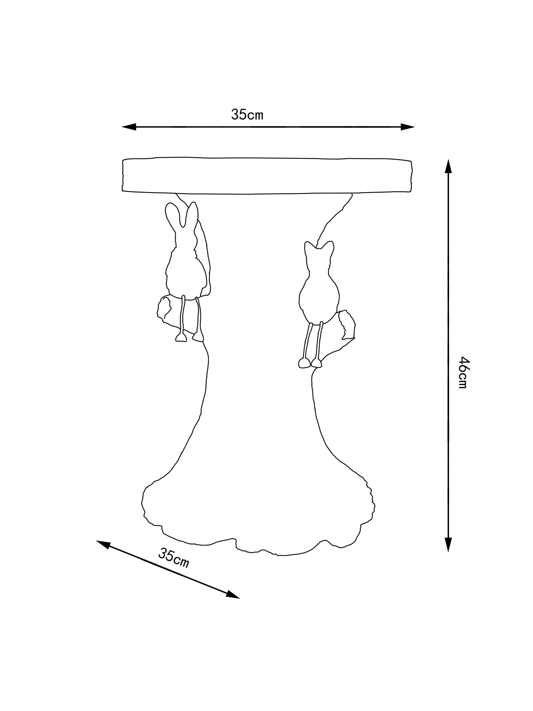 Buy Natural Woodland Animal Resin Side Table from the Next UK online shop