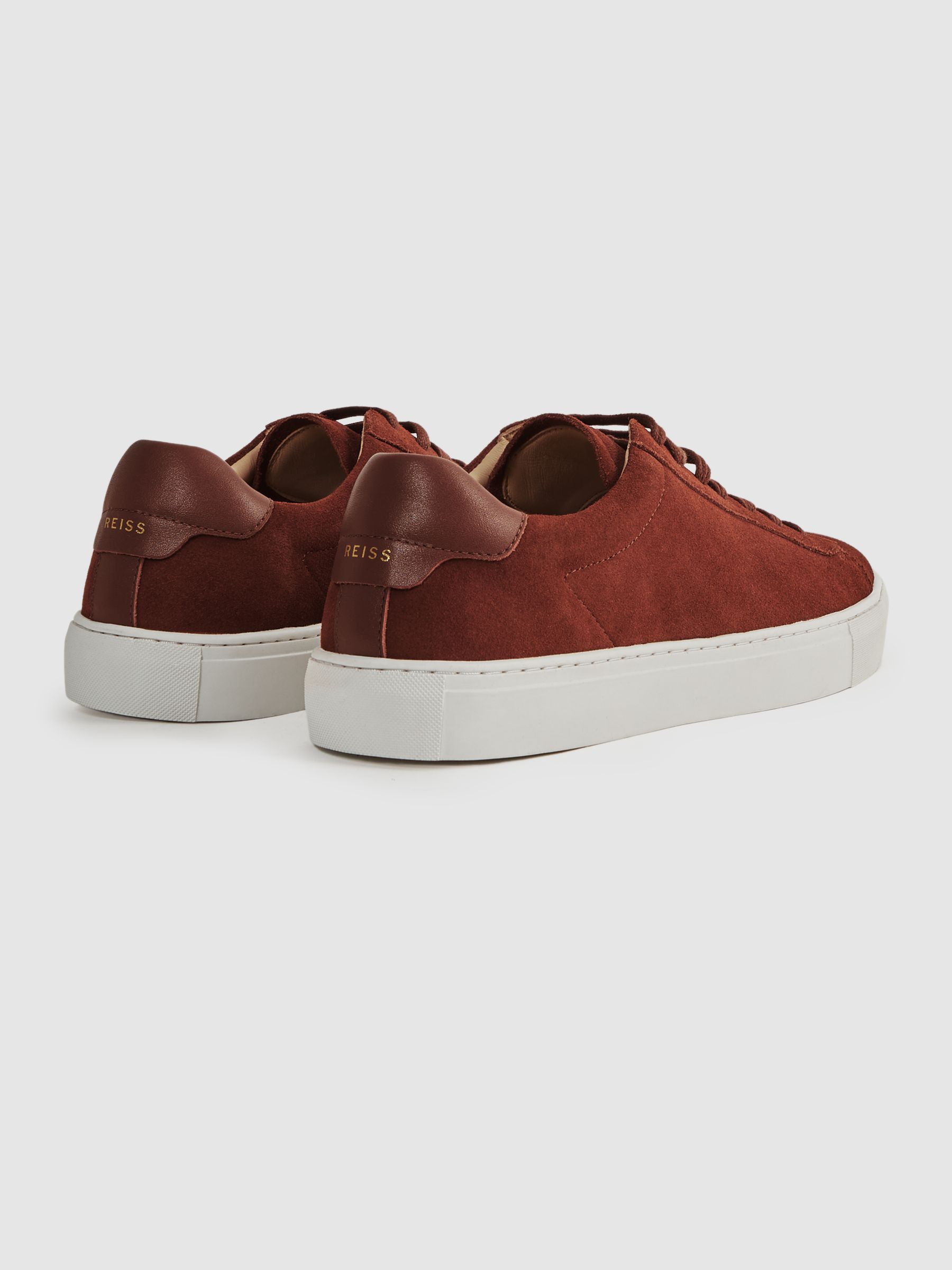 Buy Reiss Rust Finley Suede Suede Trainers from the Next UK online shop