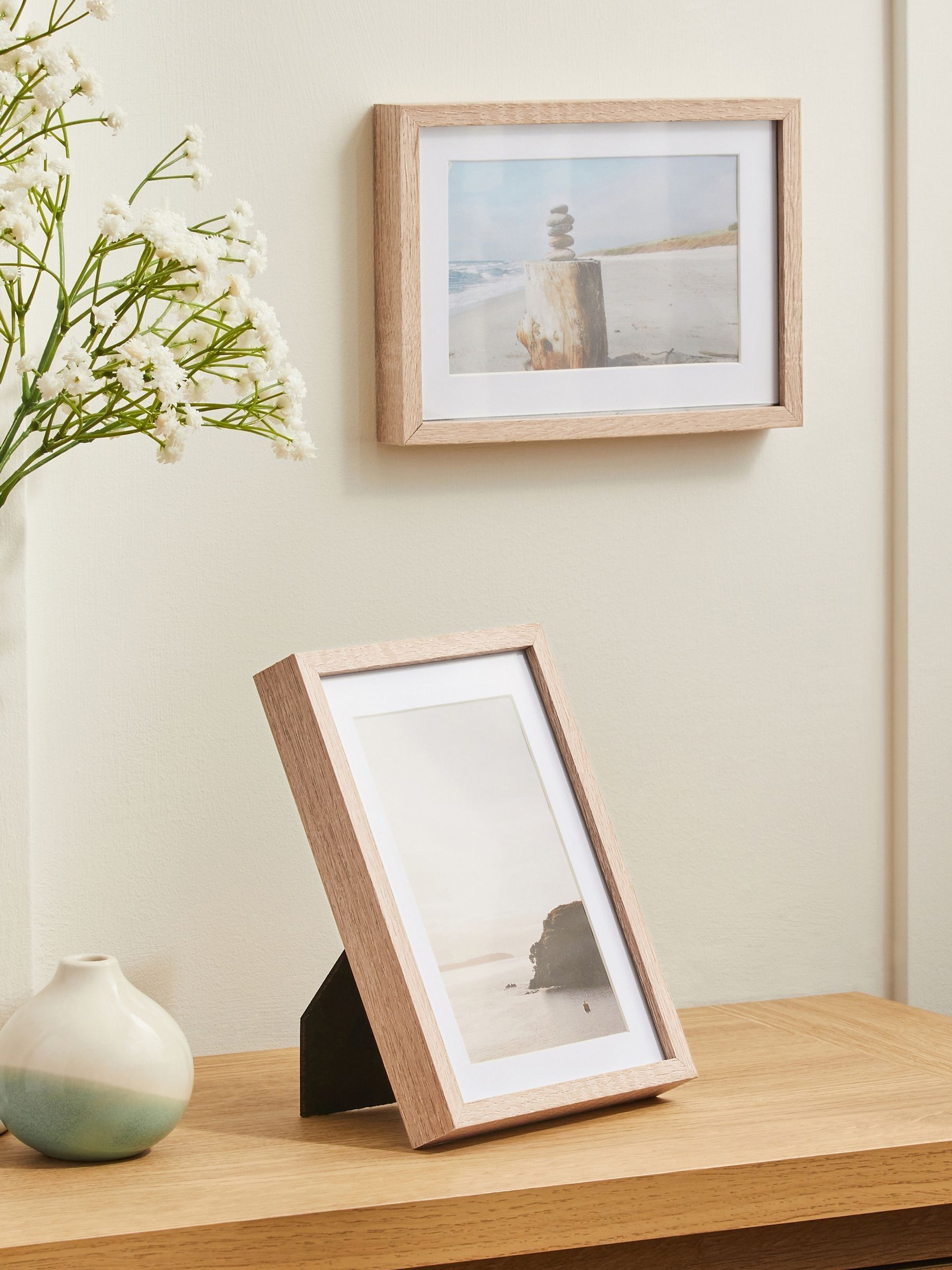 Buy Set of 2 Oak Effect Parker Picture Frames from the Next UK online shop