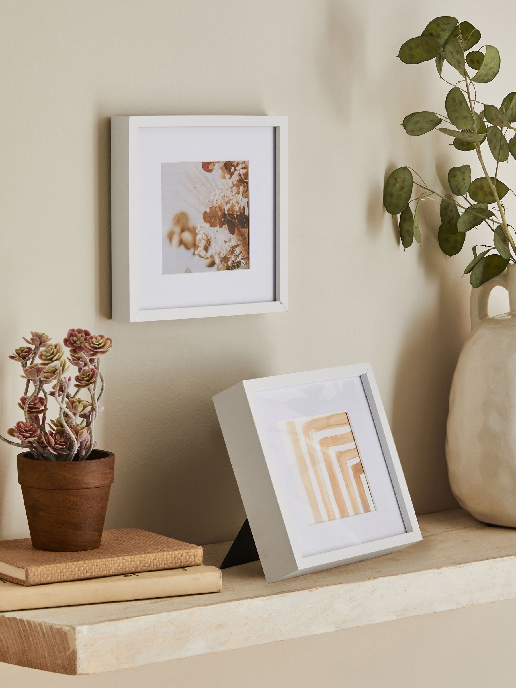 Buy Set of 2 White Parker Picture Frames from the Next UK online shop