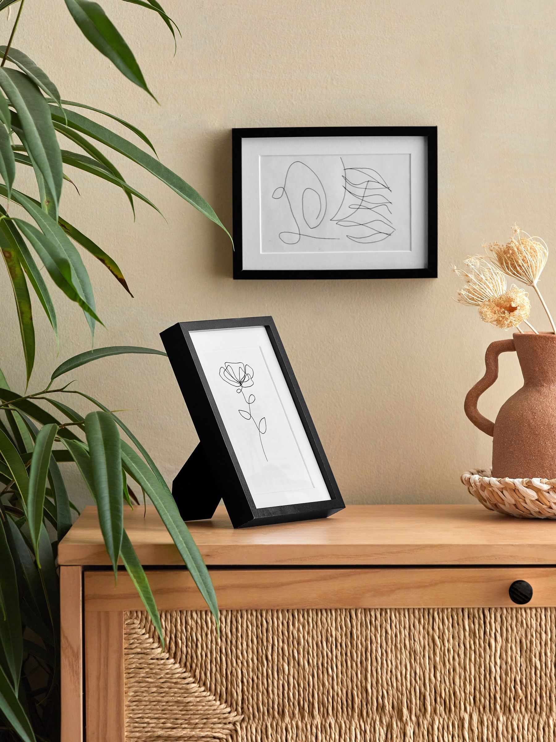 Buy Set of 2 Black Parker Picture Frames from the Next UK online shop