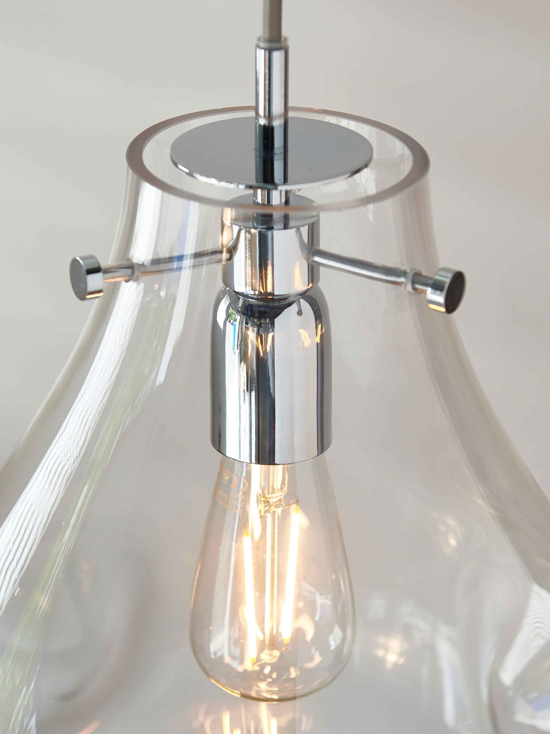 Buy Gallery Home Silver Ellen Ceiling Light Pendant from the Next UK ...