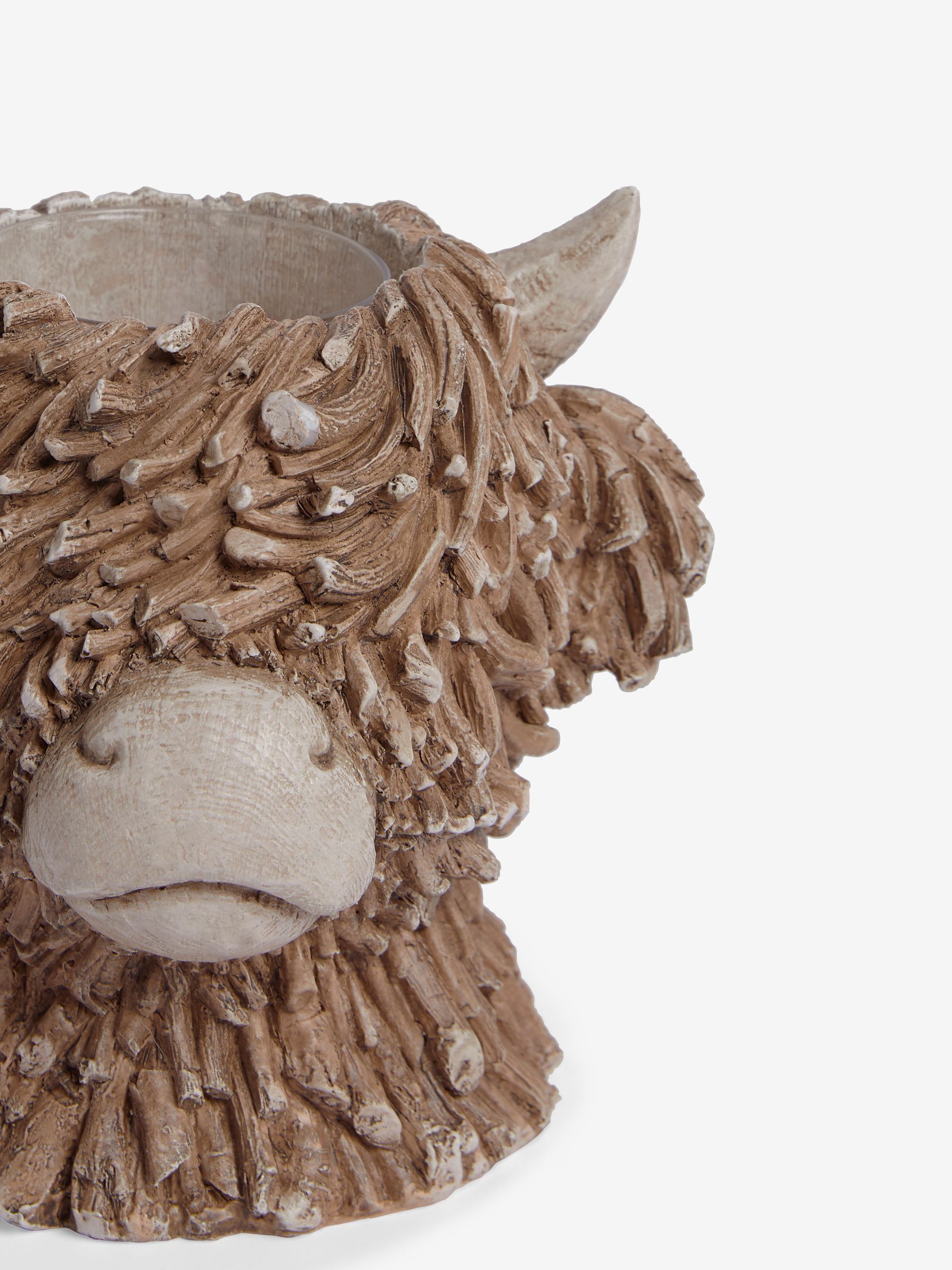 Buy Brown Hamish The Highland Cow Flower Vase from the Next UK online shop
