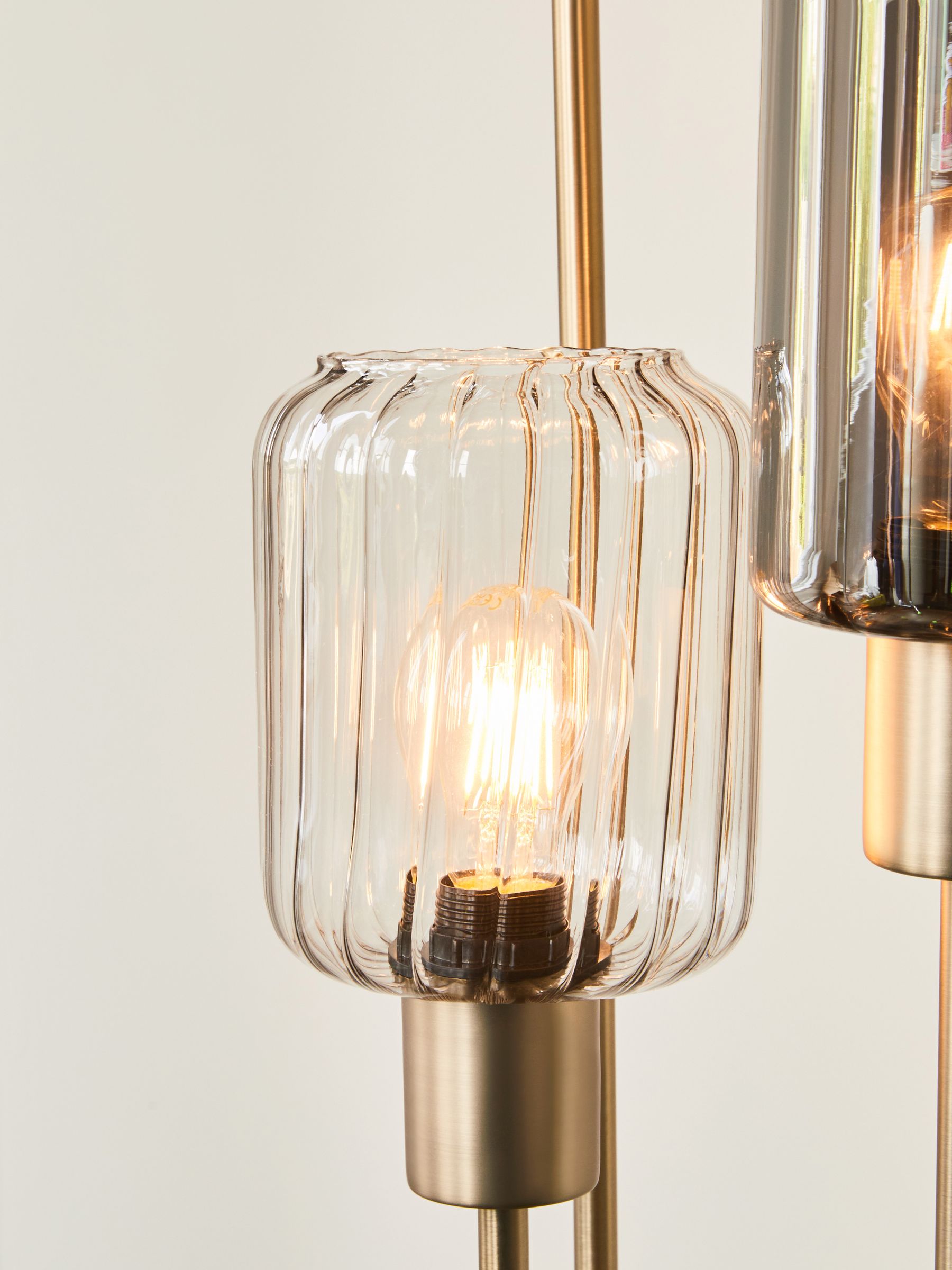 Buy Smoke Grey Jensen 5 Light Floor Lamp from Next Ireland