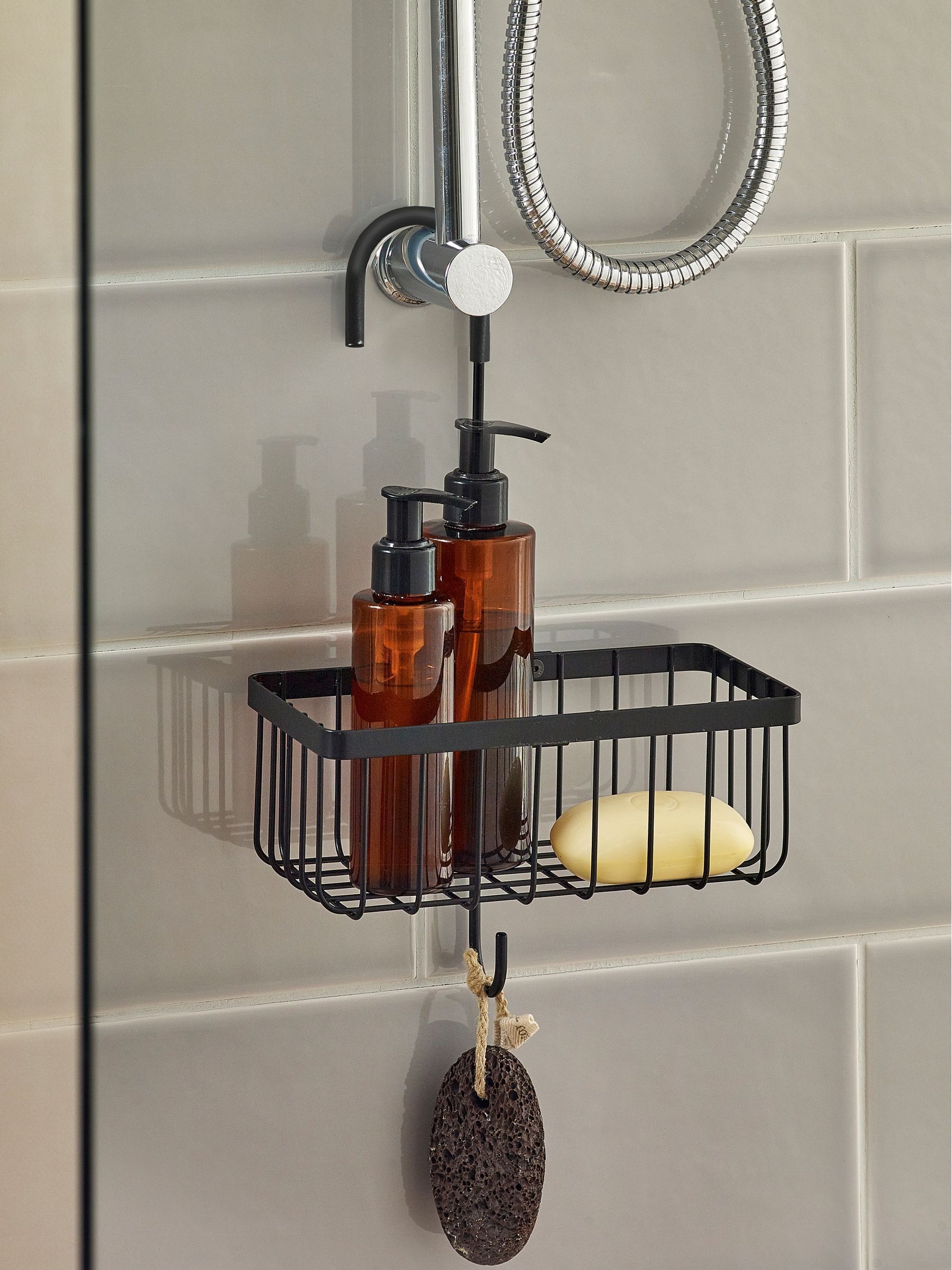 Hanging shower caddy store