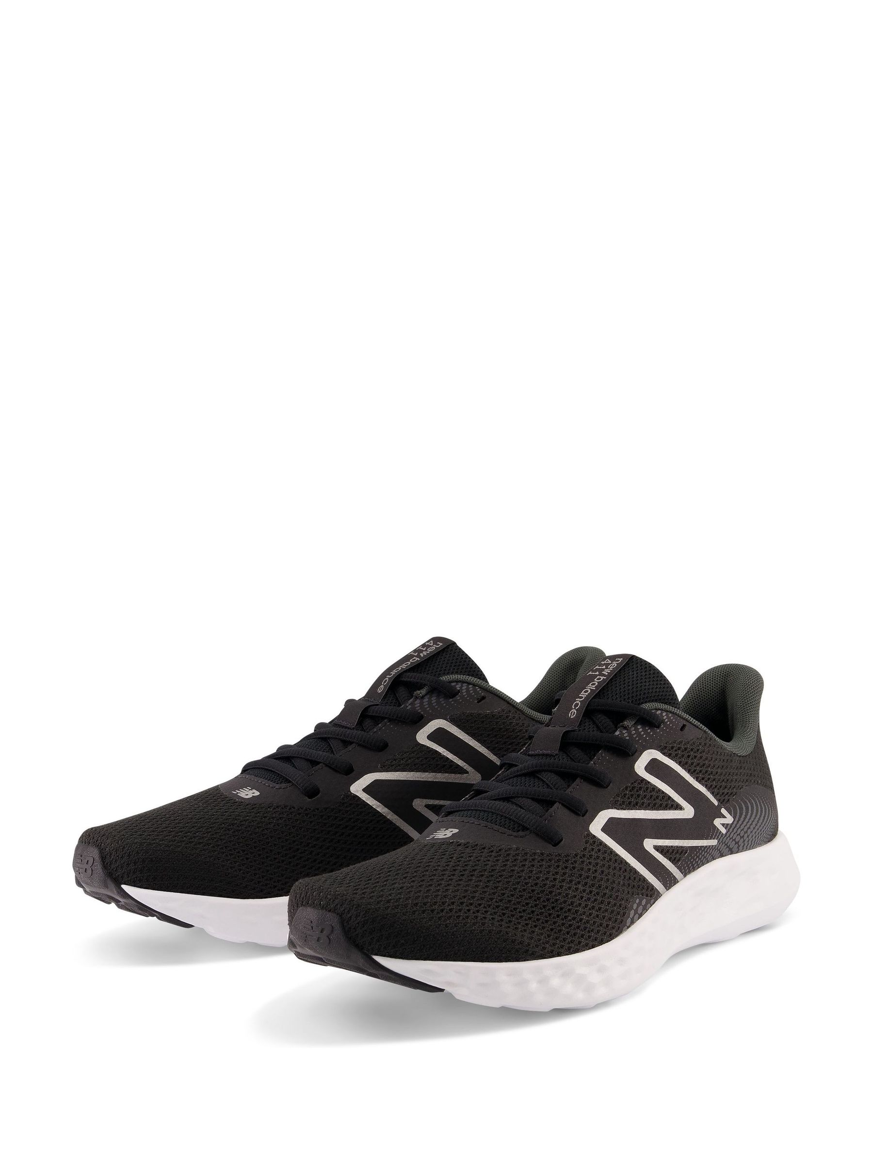 Buy New Balance Black Chrome Mens 411 Trainers from the Next UK online shop