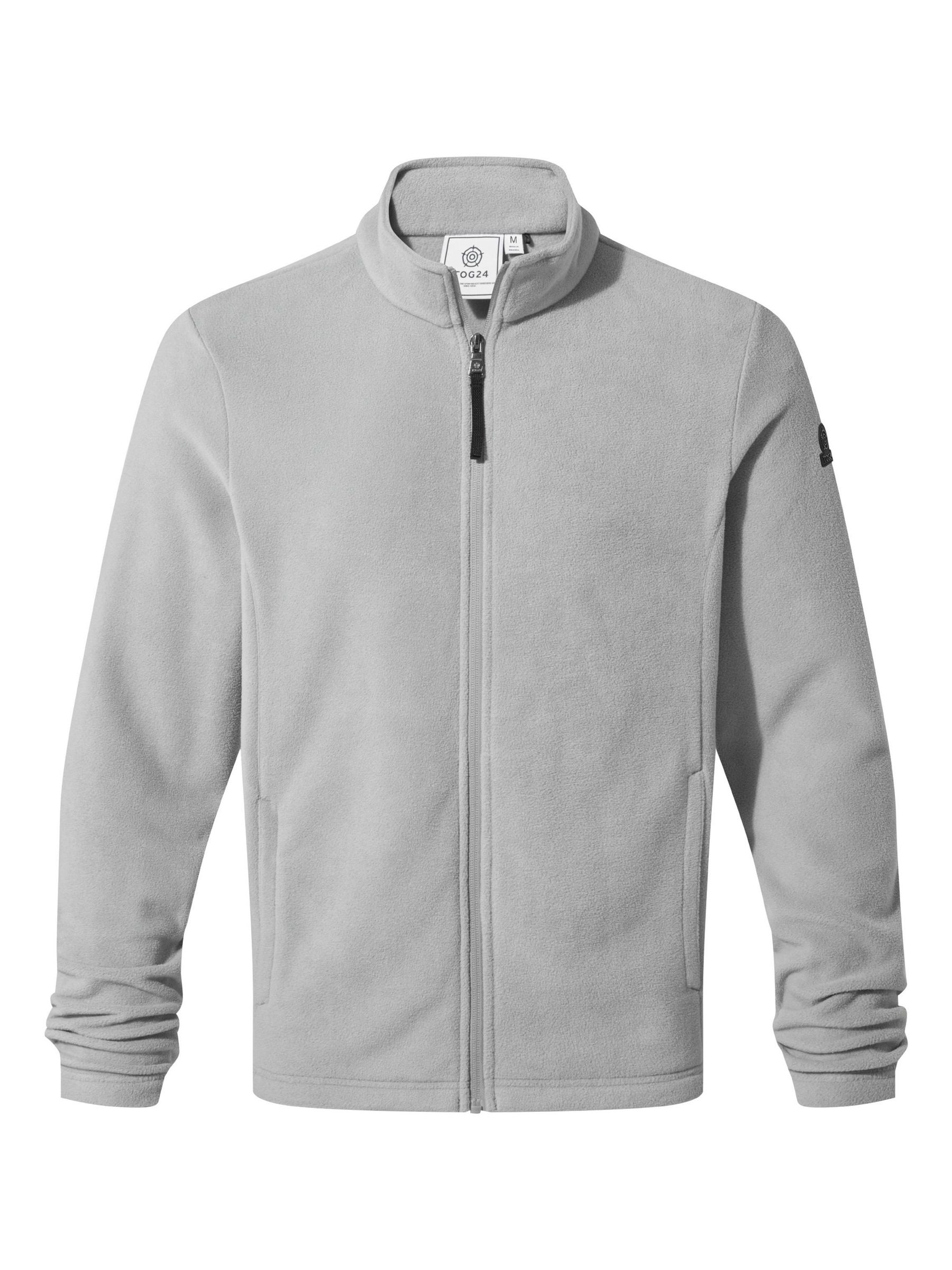Buy Tog 24 Grey Mens Revive Fleece Black Jacket from the Next UK online ...