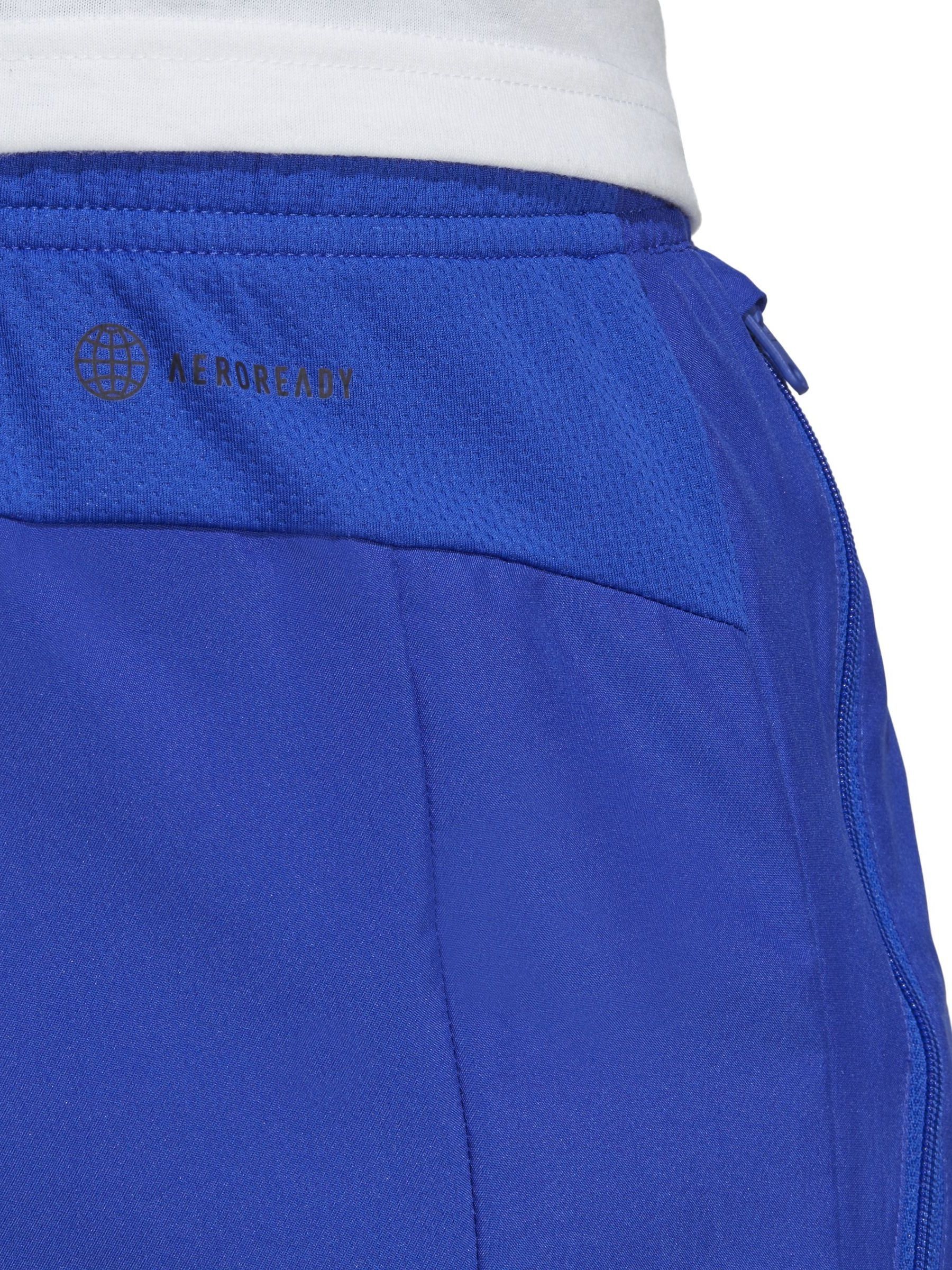 Buy adidas Bright Blue Train Essentials Woven Training Shorts from the ...