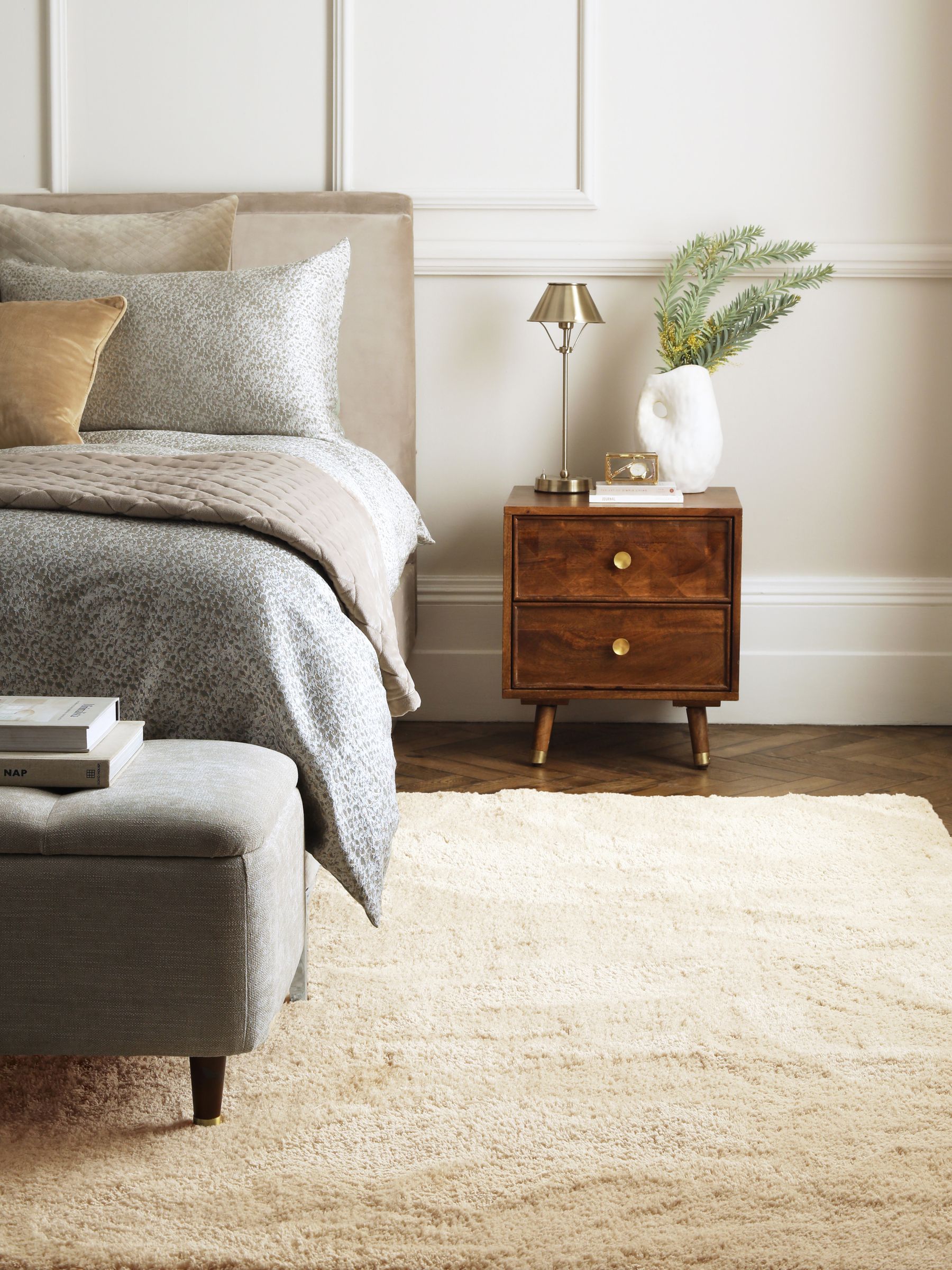 Buy Natural Super Softy Rug from the Next UK online shop