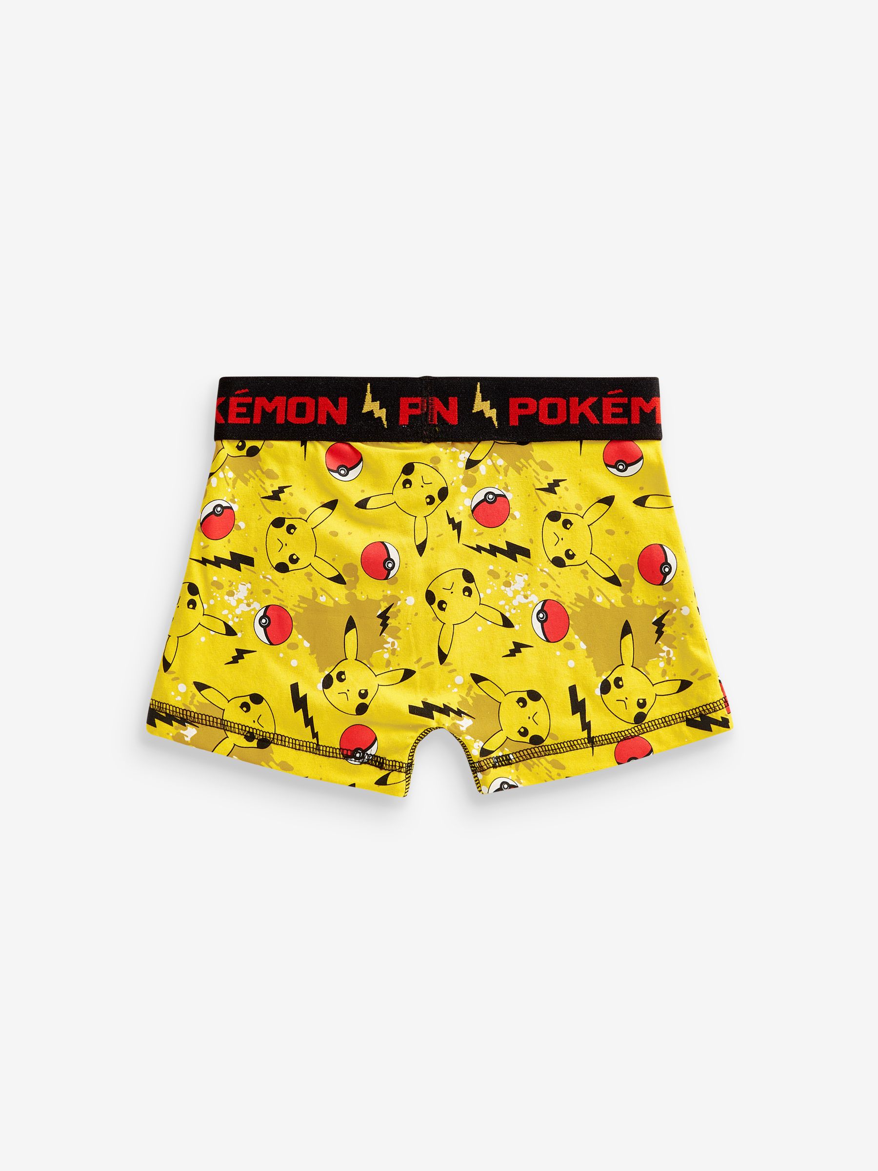 Buy Yellow Pokémon Trunks 3 Pack (5-12yrs) from the Next UK online shop