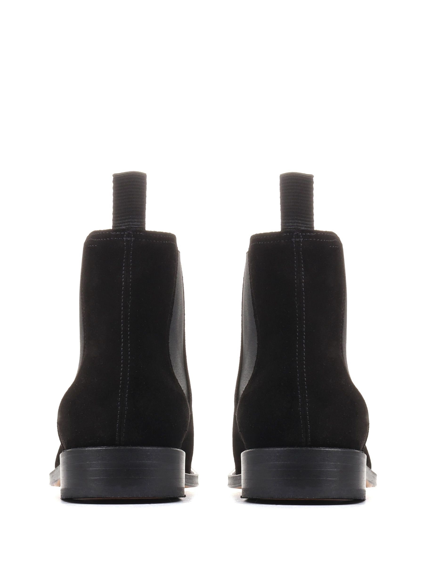 Buy Jones Bootmaker Ink Black Cheltenham Handmade Chelsea Boots from ...