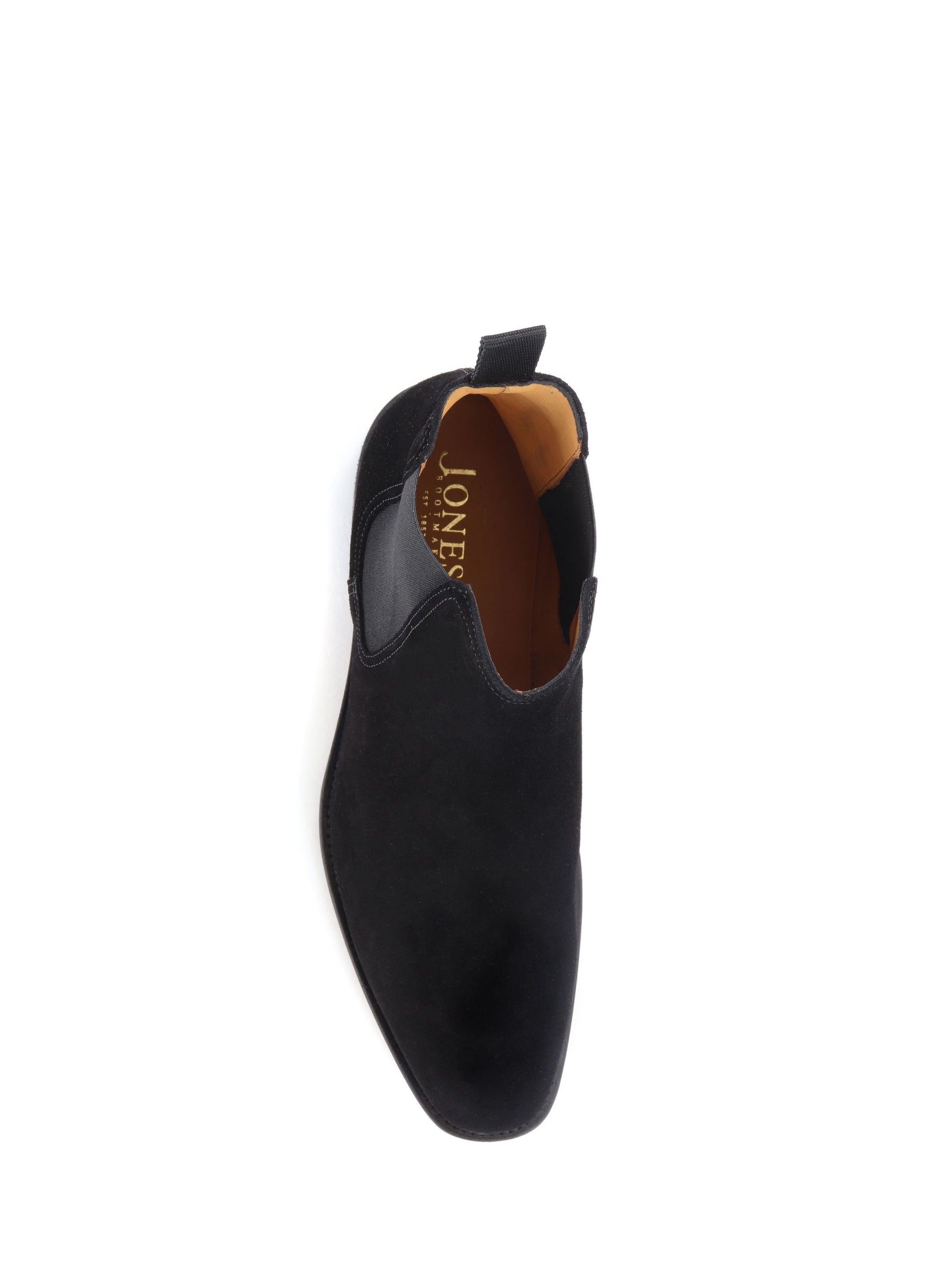 Buy Jones Bootmaker Ink Black Cheltenham Handmade Chelsea Boots from ...