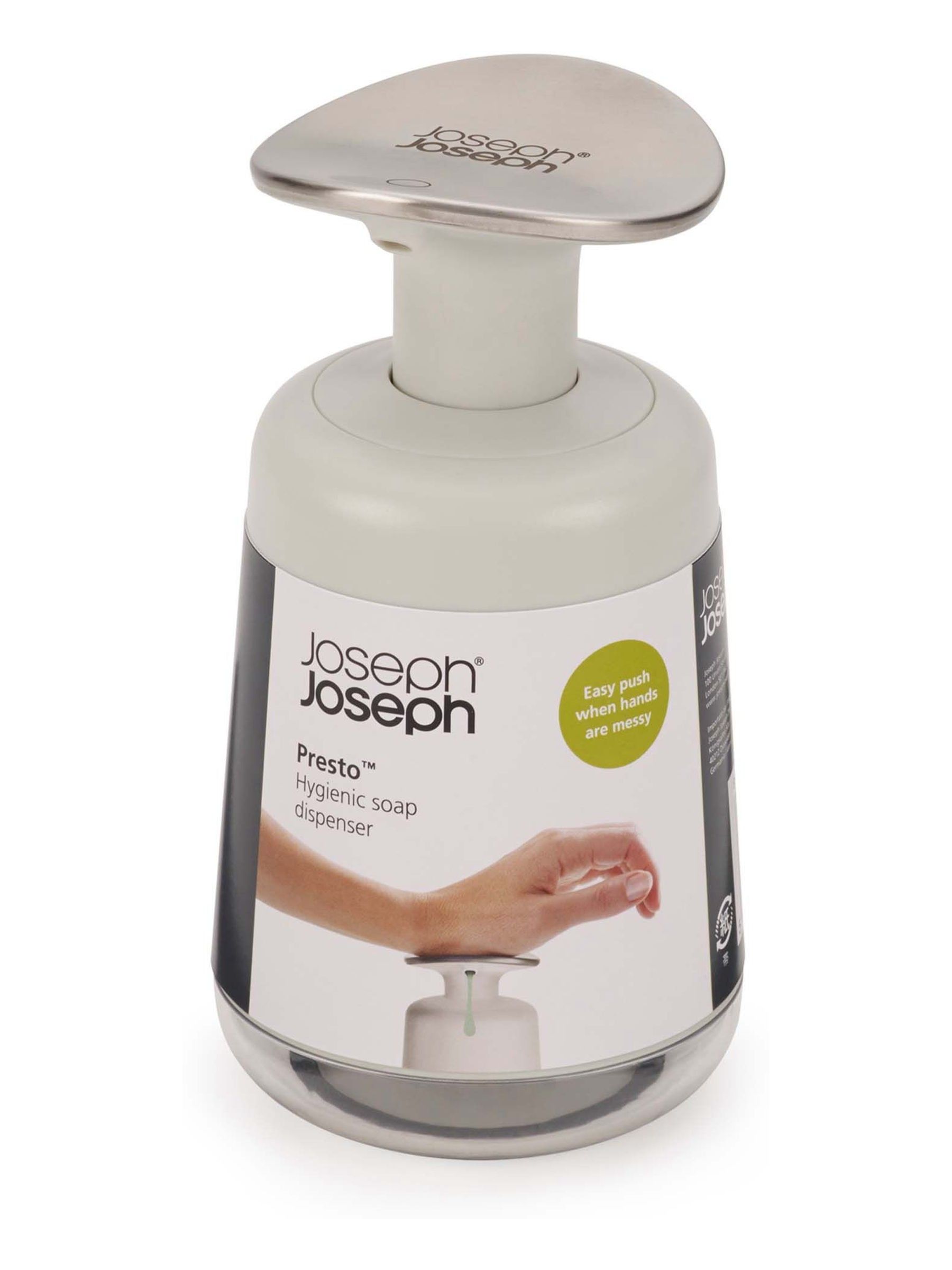 Buy Joseph Joseph Natural Presto Hygienic Soap Dispenser from the Next ...